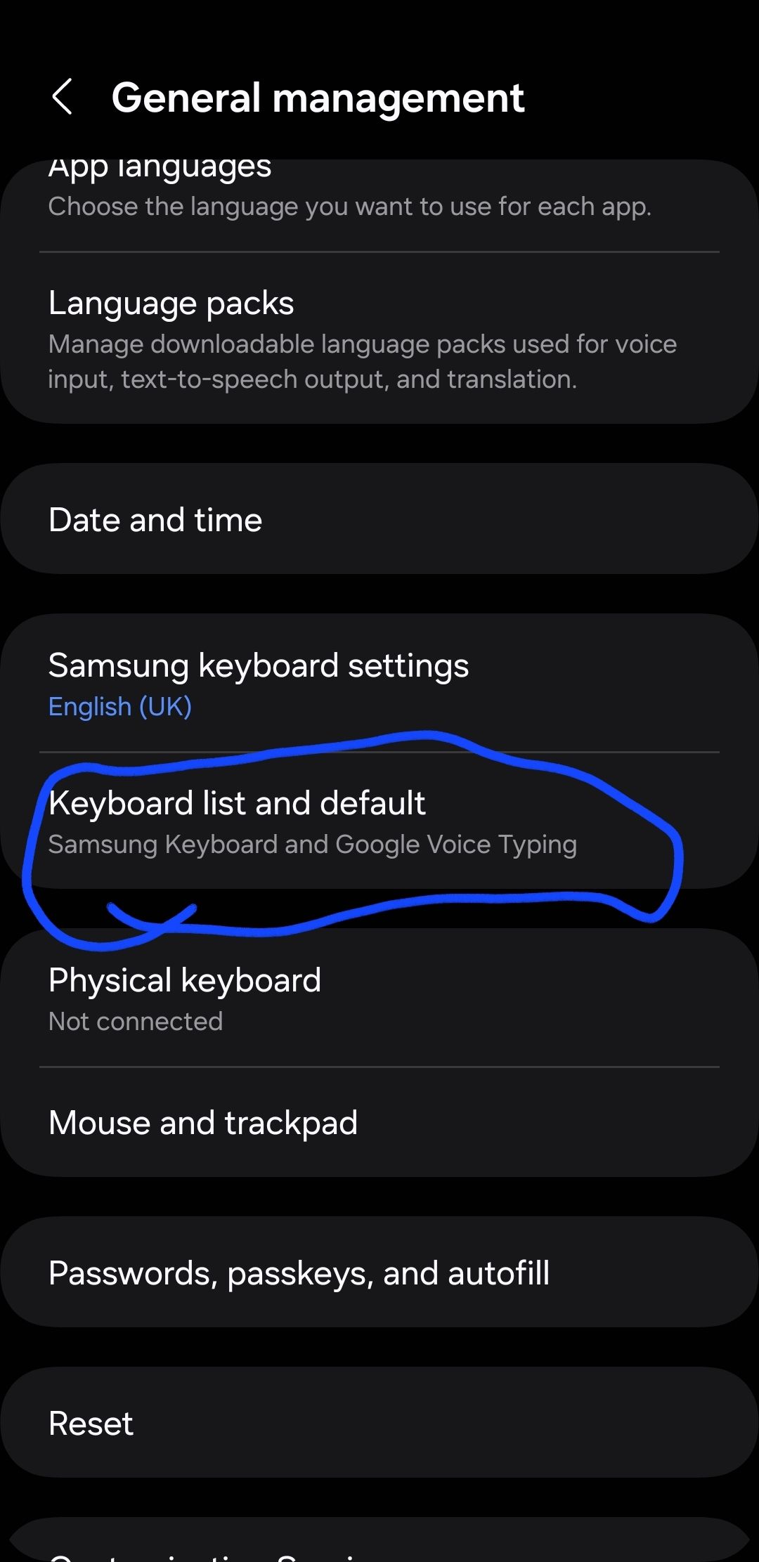 How do I remove offensive word restrictions in Samsung notes S24u ...