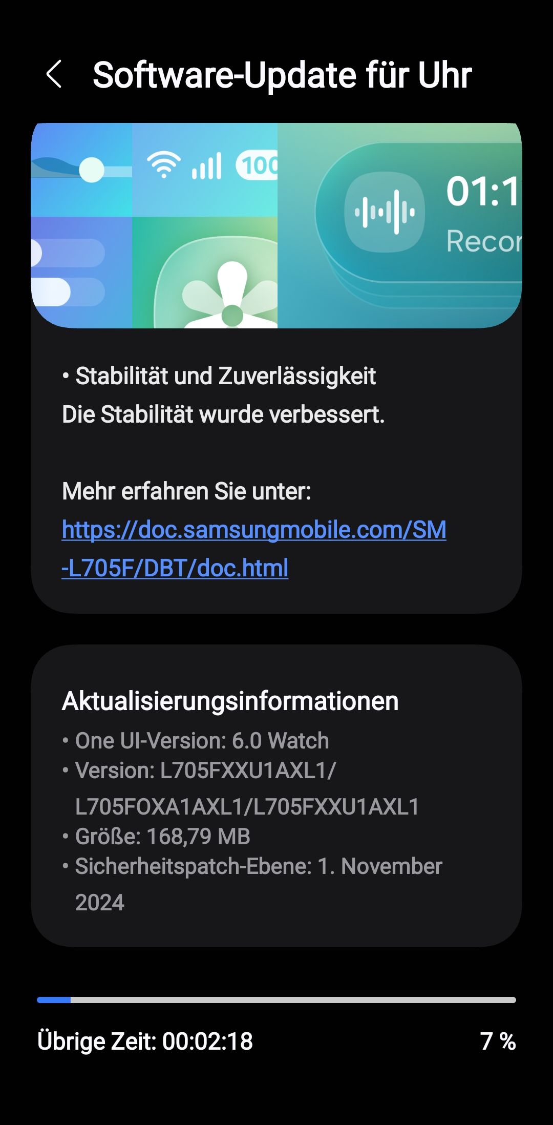 Update Wearable App und dann auch Software Update Watch Ultra - Samsung ...