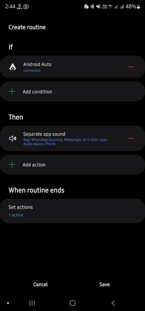 Separate app sound didnt work with andriod auto - Samsung Community