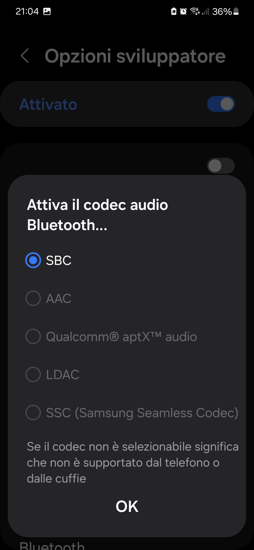 Codec audio S23 - Samsung Community