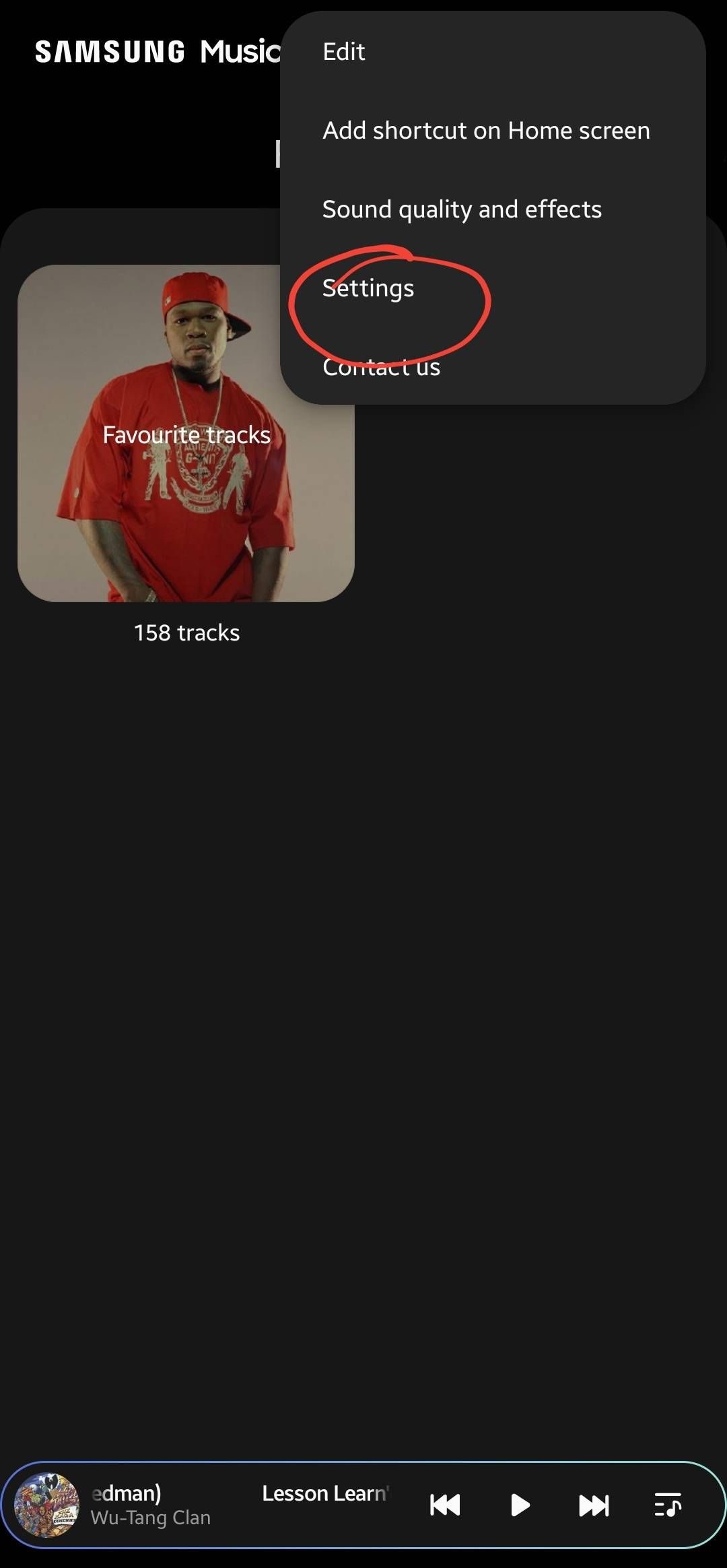 full lockscreen music player - Samsung Community