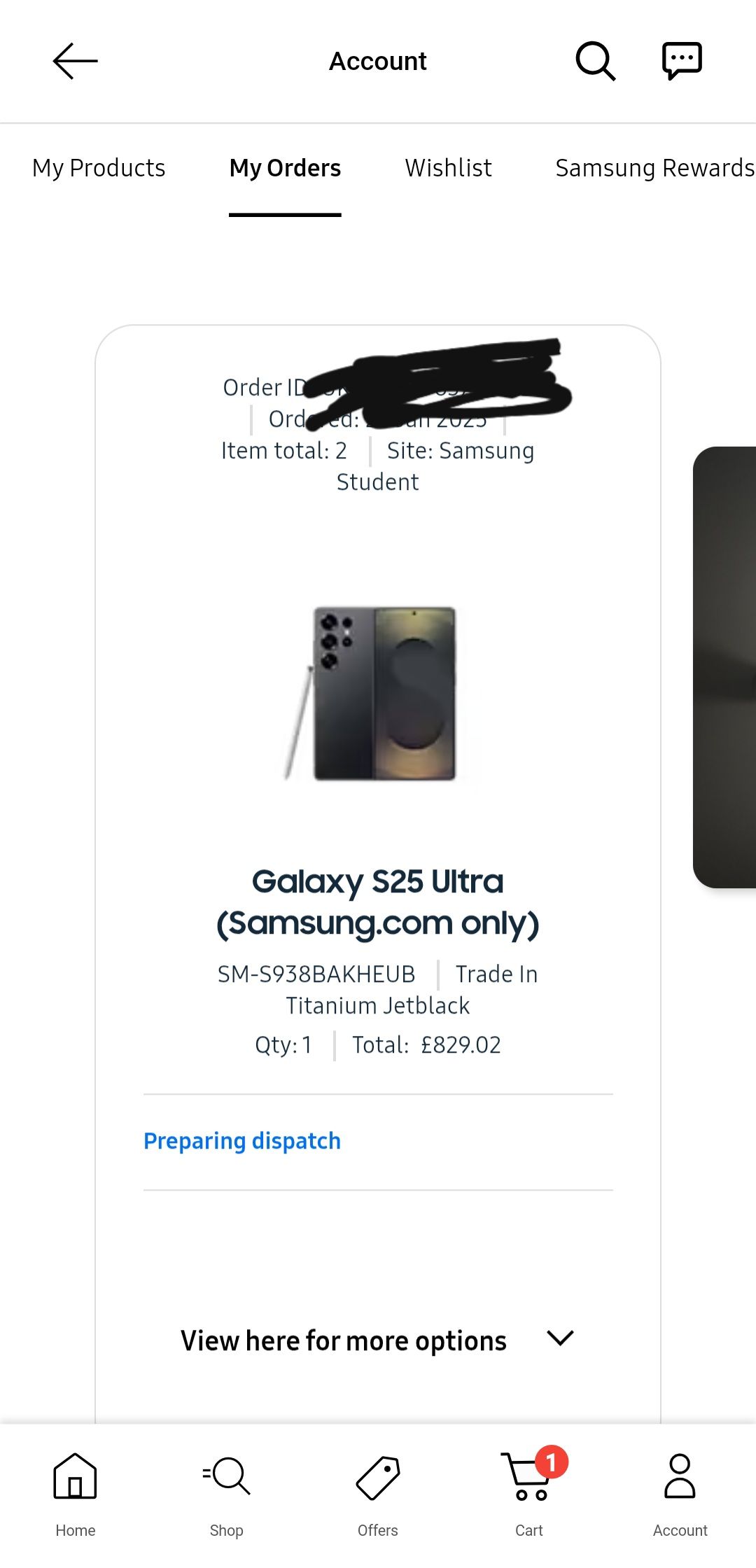 Still no DPD email - S25 ULTRA delivery - Samsung Community