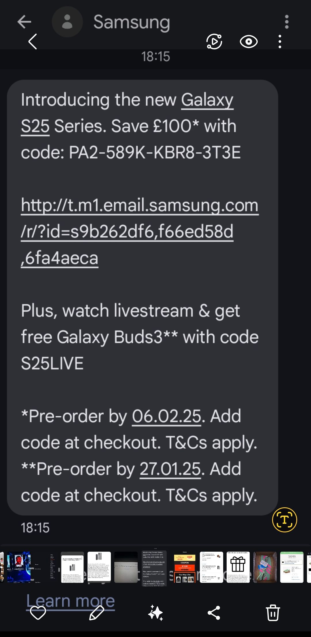 How to claim offer i.e. buds3 in S25 ultra? - Page 2 - Samsung Community