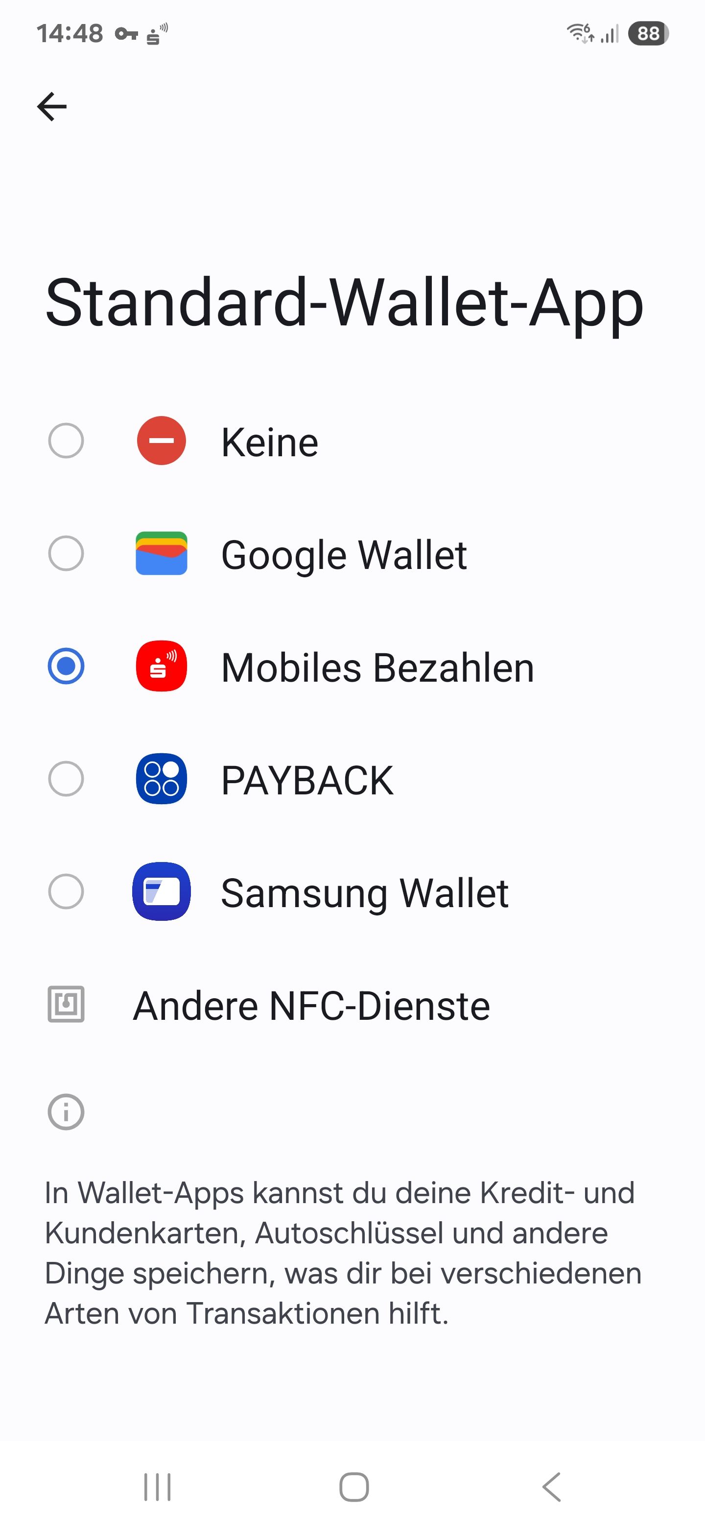 NFC Mobiles Zahlen - Samsung Community
