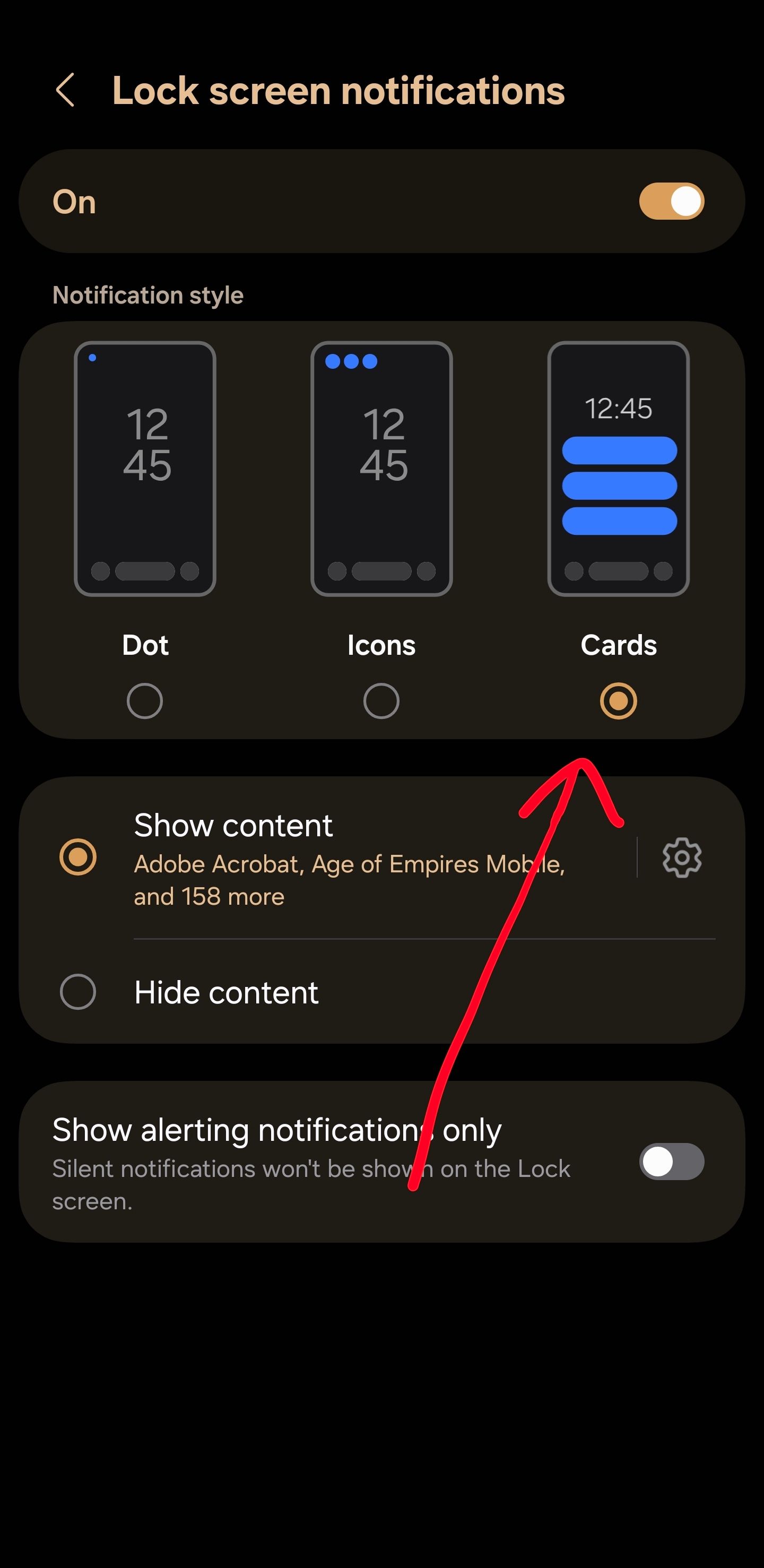 Lockscreen notification - Samsung Community