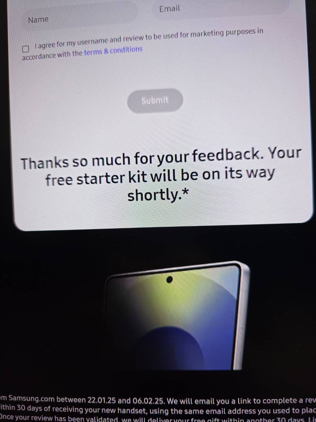 Review issues fixed (claim rewards) - Samsung Community