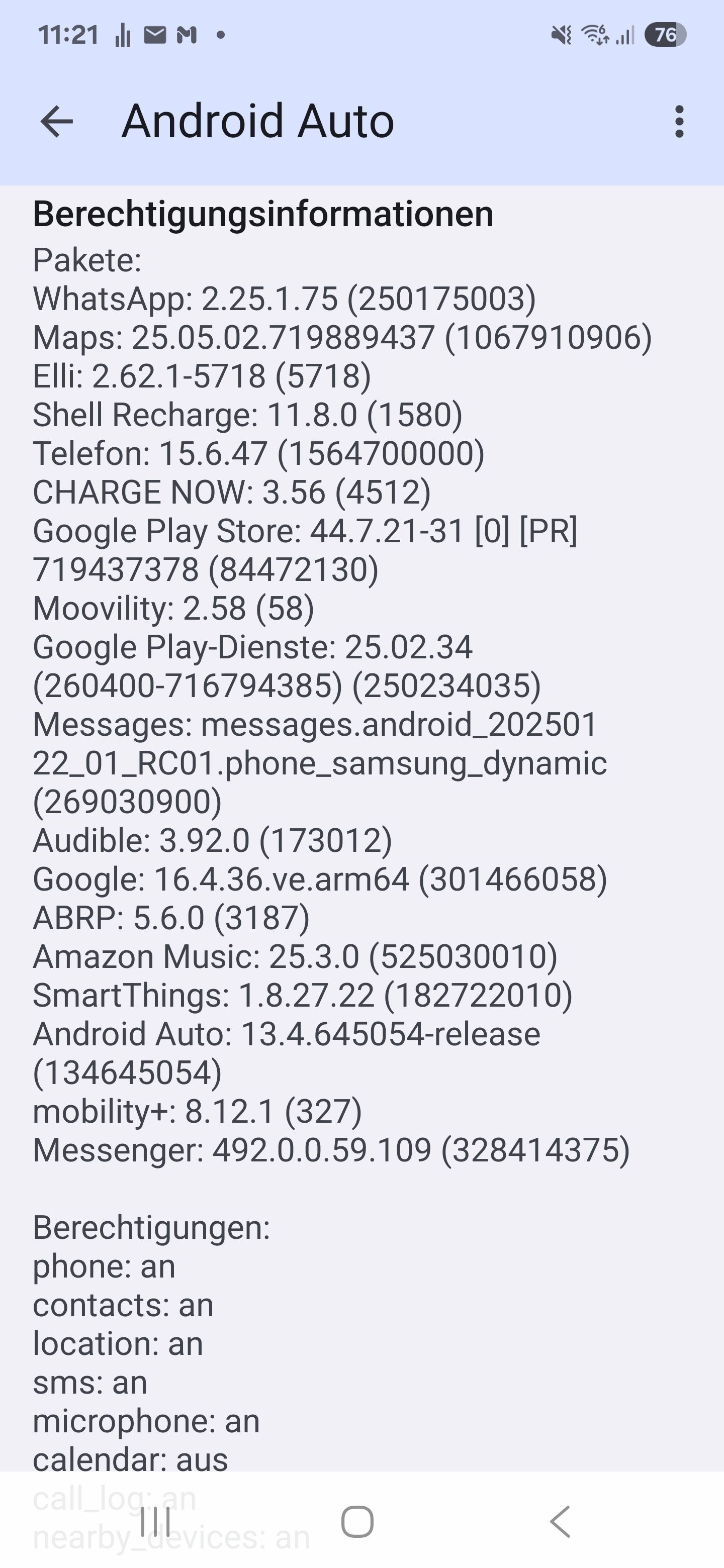 Gelöst: S25 Ultra Android Auto - Samsung Community