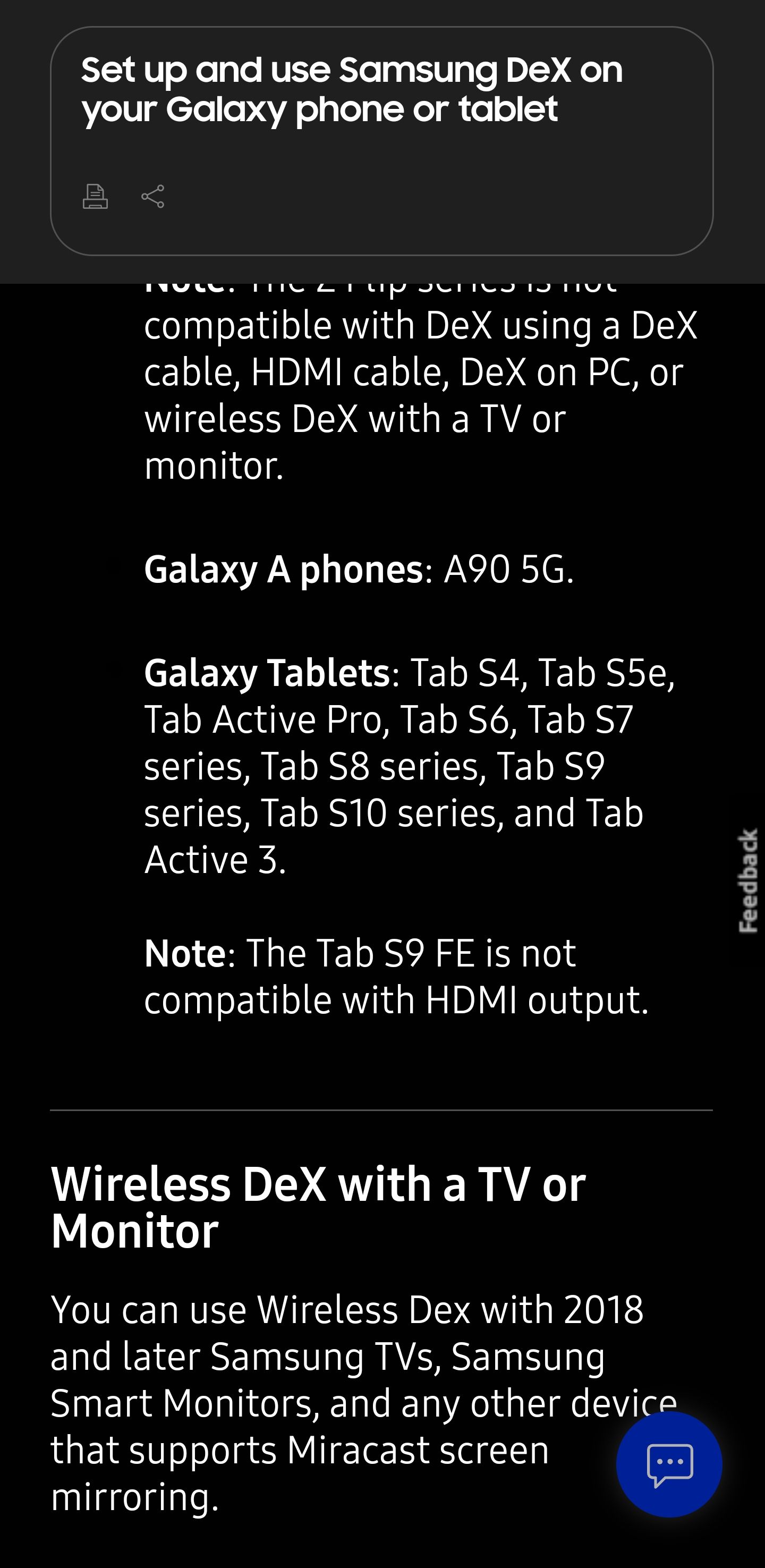 Solved: Tab 9FE connecting to screen Via HDMI - Samsung Community