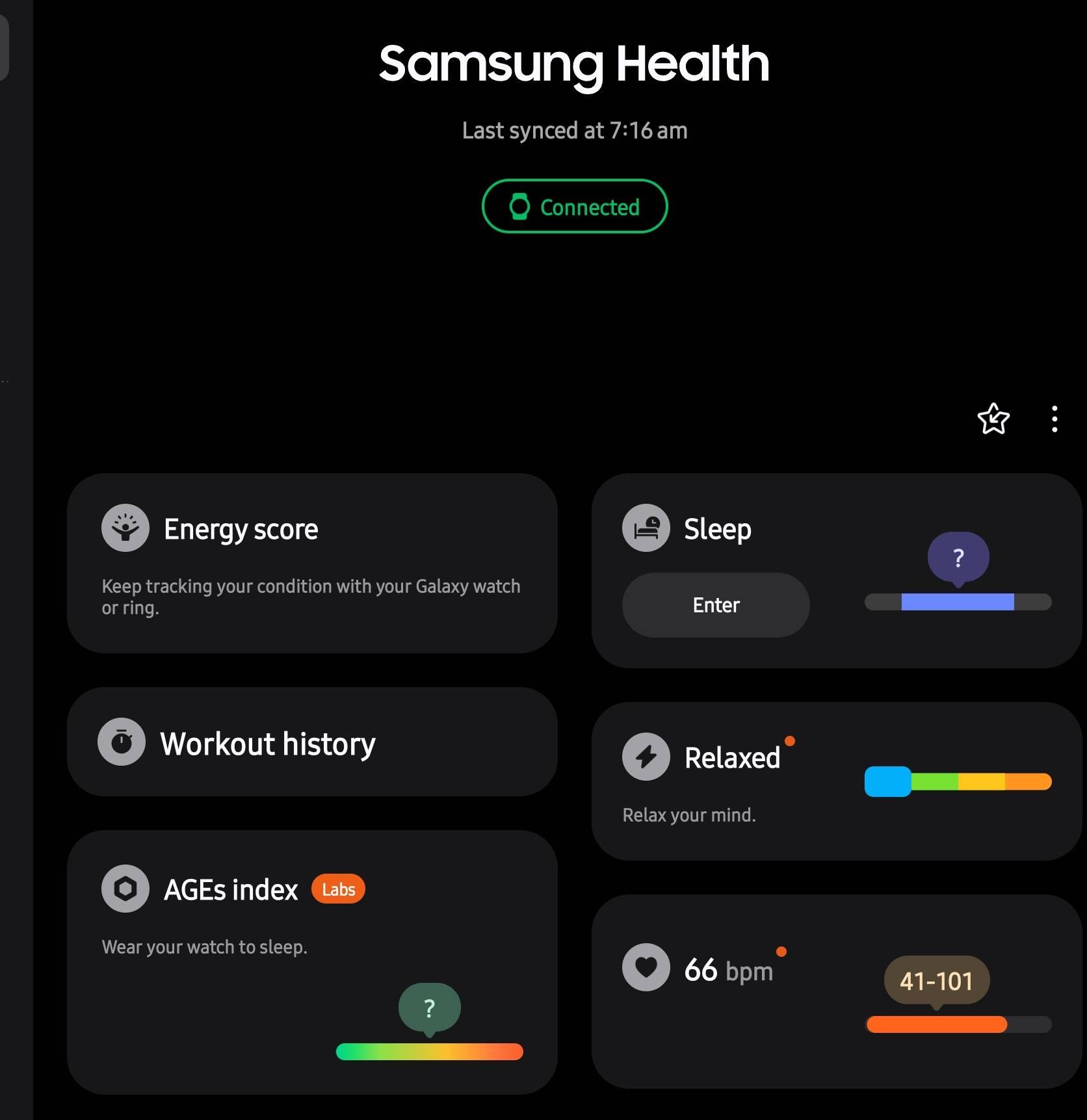 Raised heart rate activity missing samsung health - Samsung Community