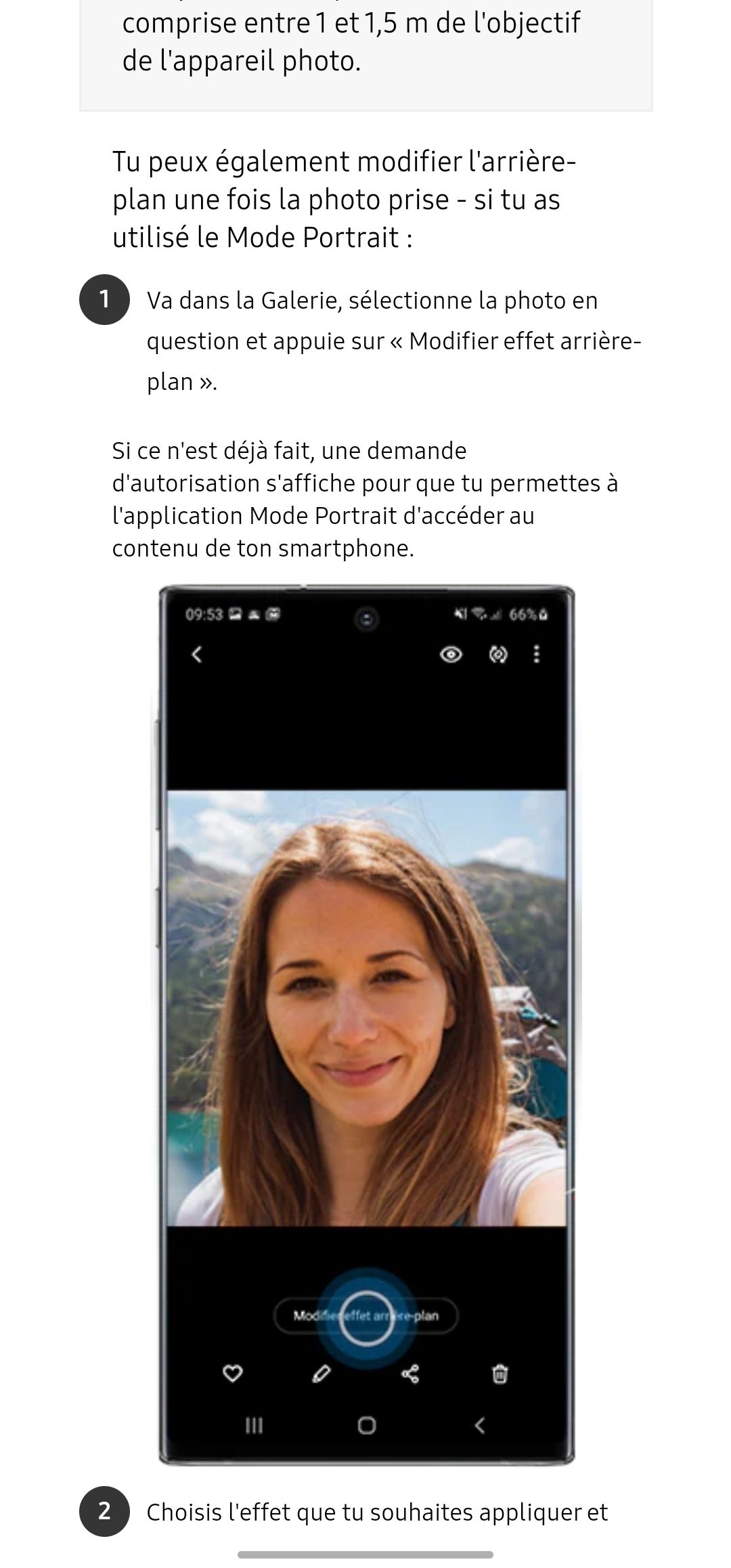 Modifier arrière-plan photo - Samsung Community