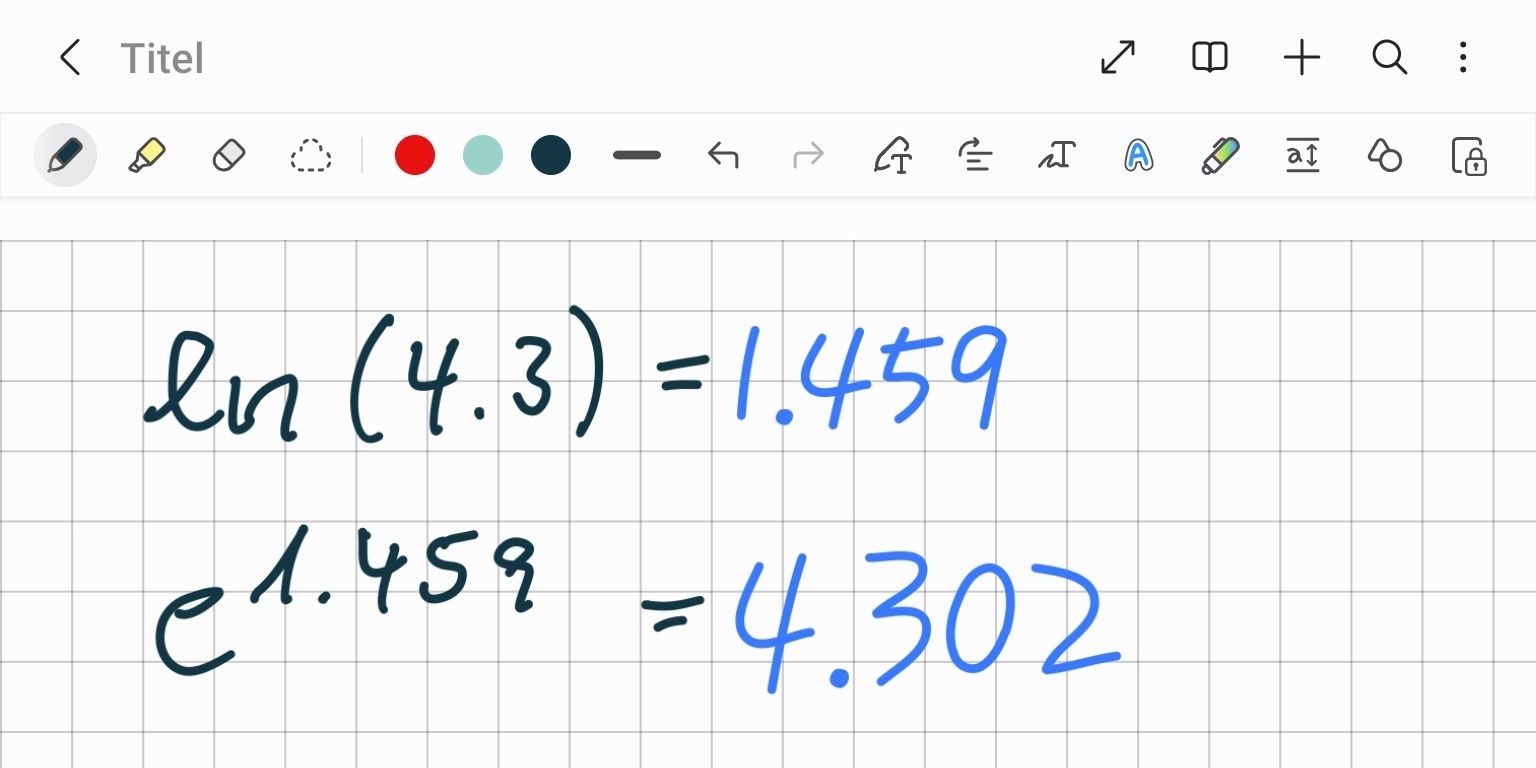 Mathe-Assistent / Maths Solver Funktionen - Samsung Community