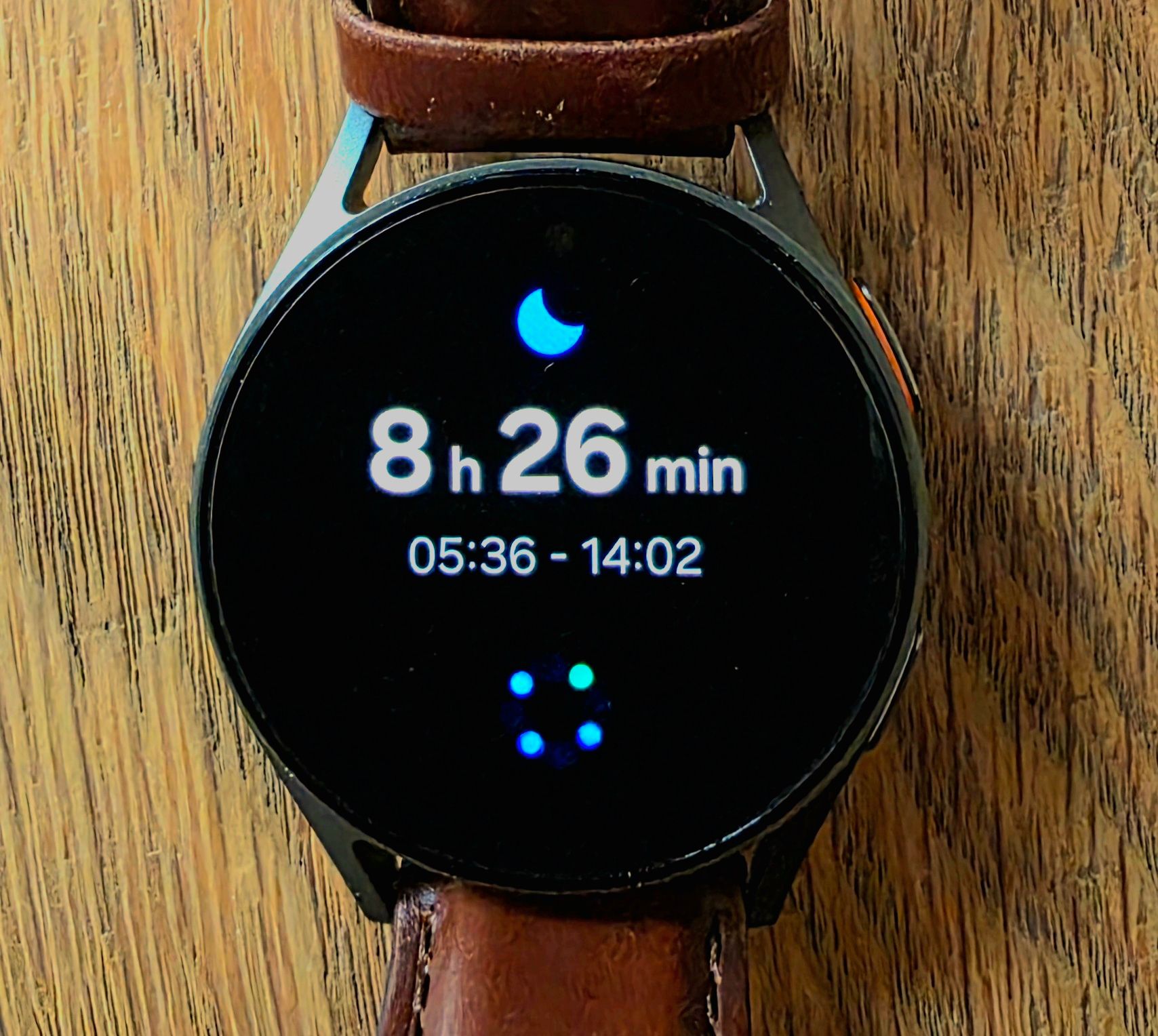 Galaxy Watch7 not showing detailed sleep data (refresh spinning ...