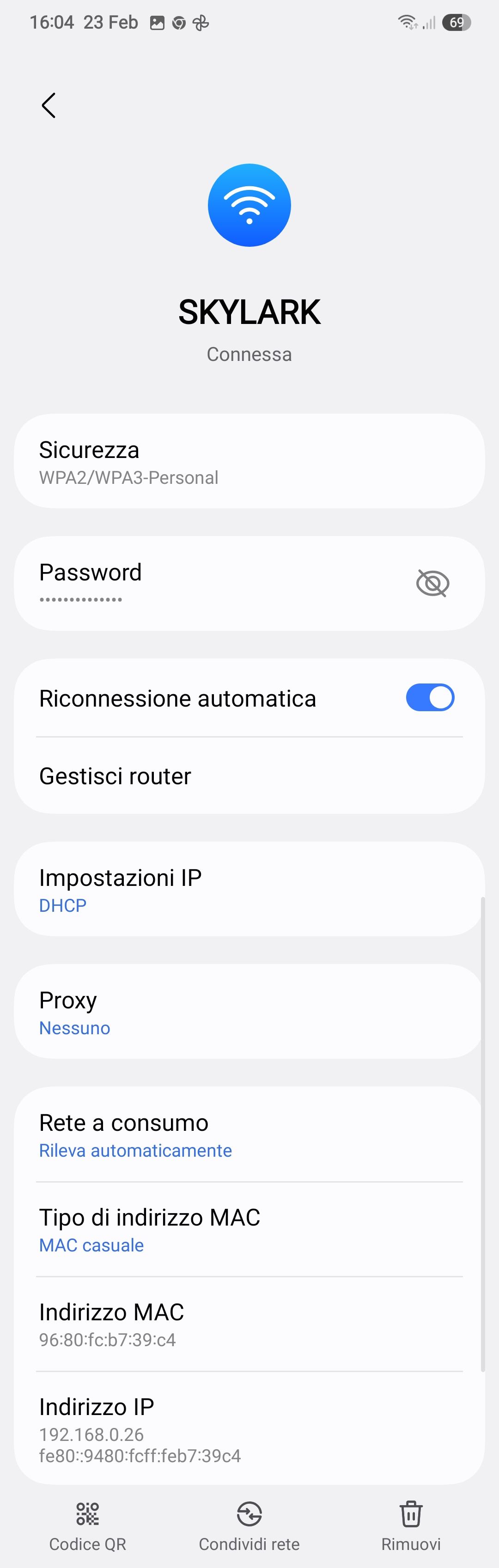 info relative alla frequenza di connessione e alla banda Wi-Fi - Samsung Community