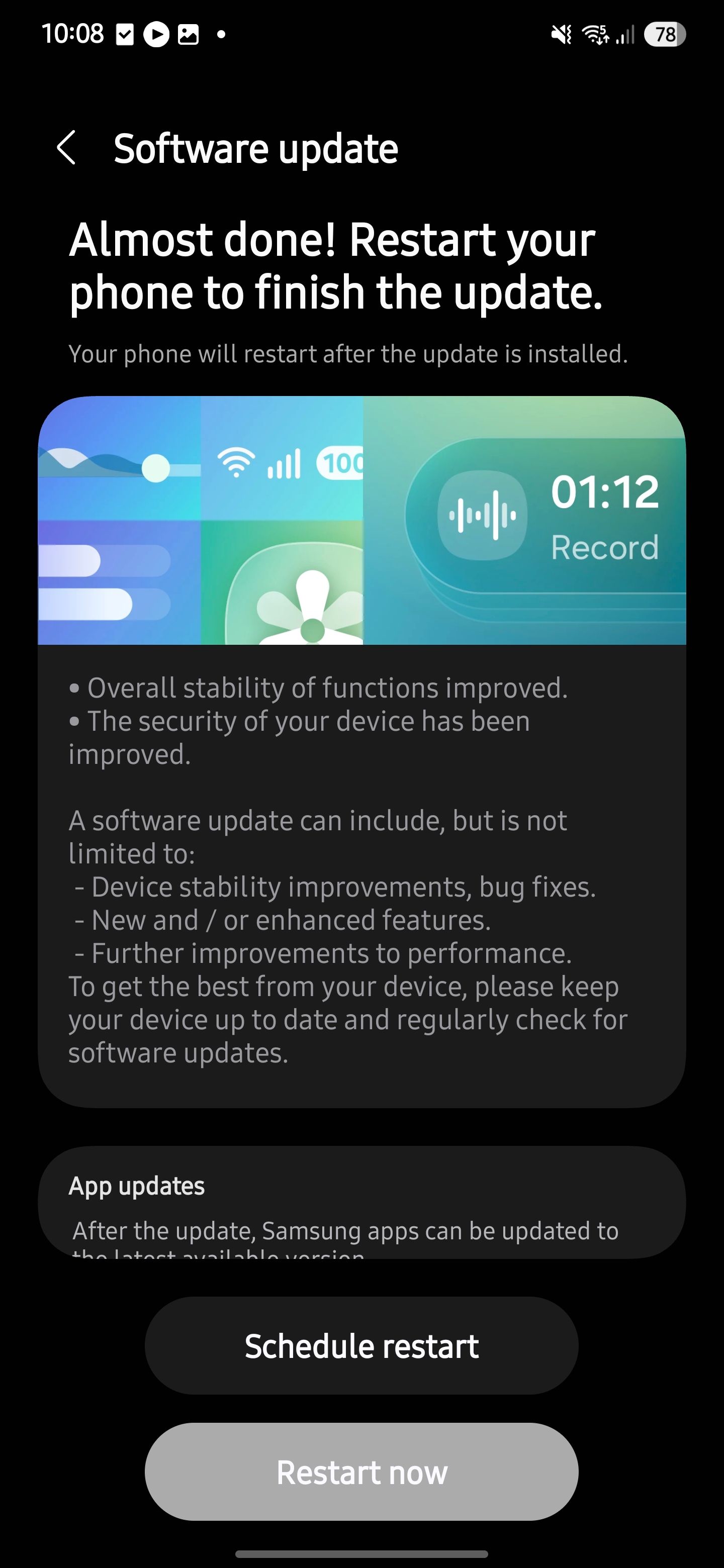 Seamless Updates yeah! S25U - Page 2 - Samsung Community