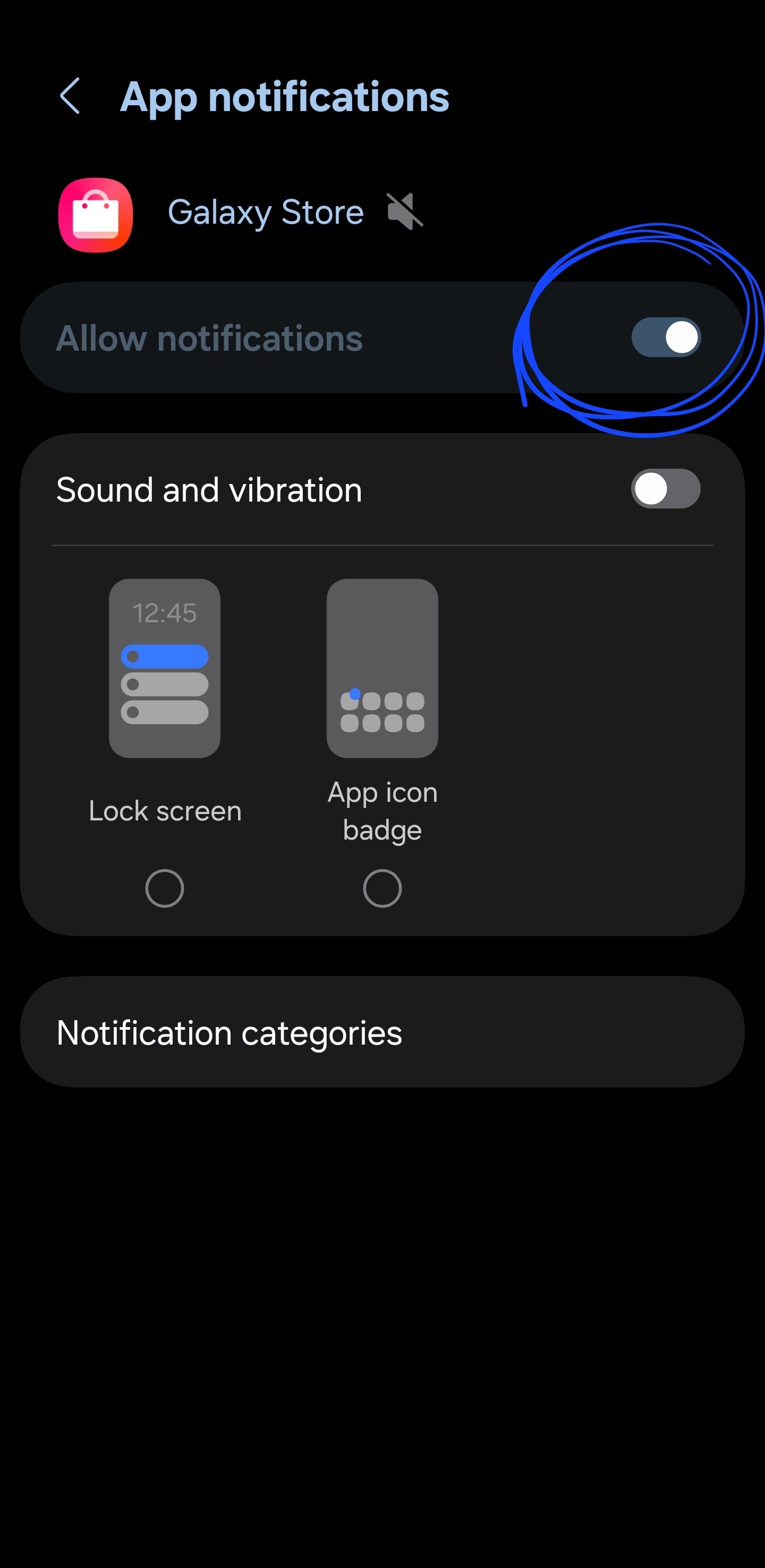 Galaxy store notifications - Samsung Community