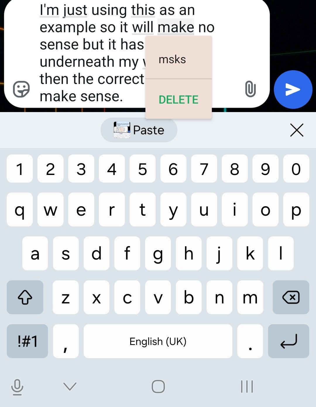Spelling using Samsung keyboard - Samsung Community