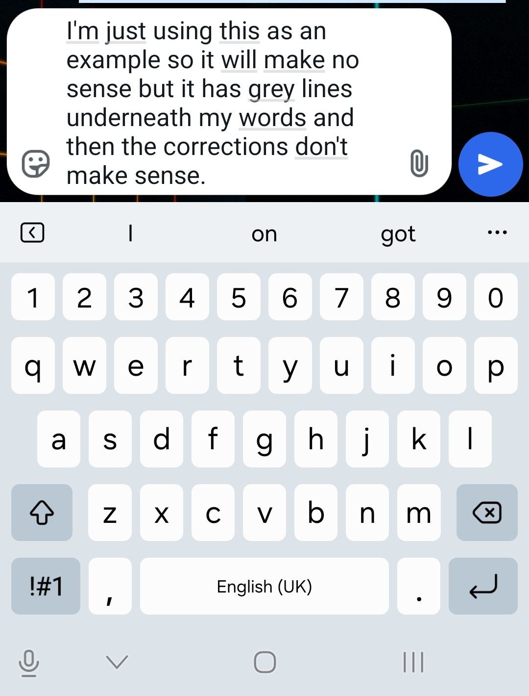 Spelling using Samsung keyboard - Samsung Community