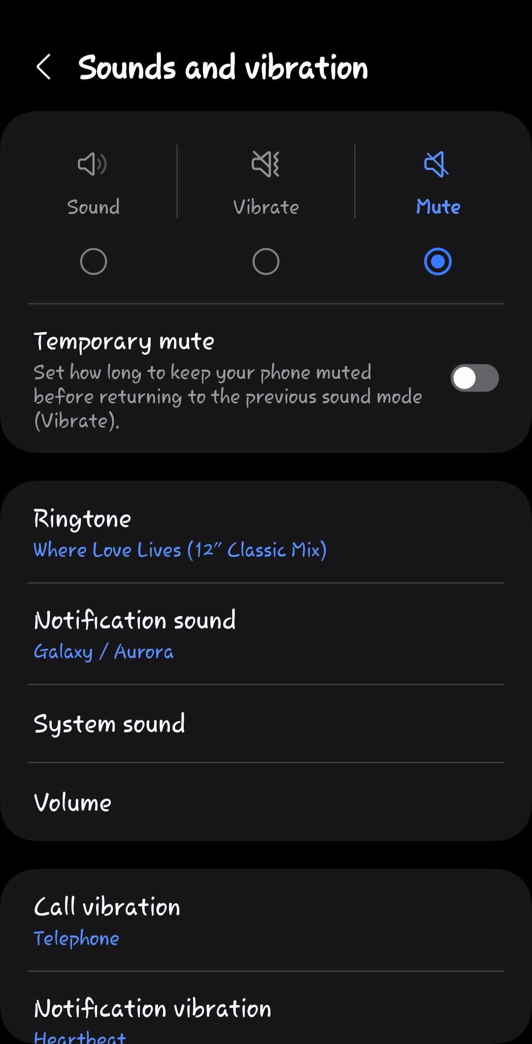 Help with sound/vibration/sound issue - Samsung Community