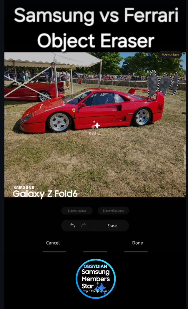 Samsung Object Eraser - Get rid of those people... - Samsung Community