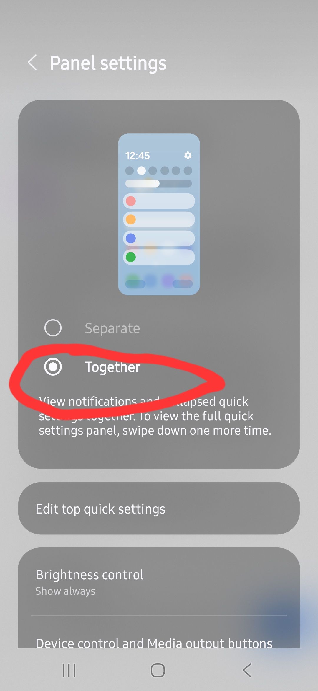 Notifications and panel - Samsung Community