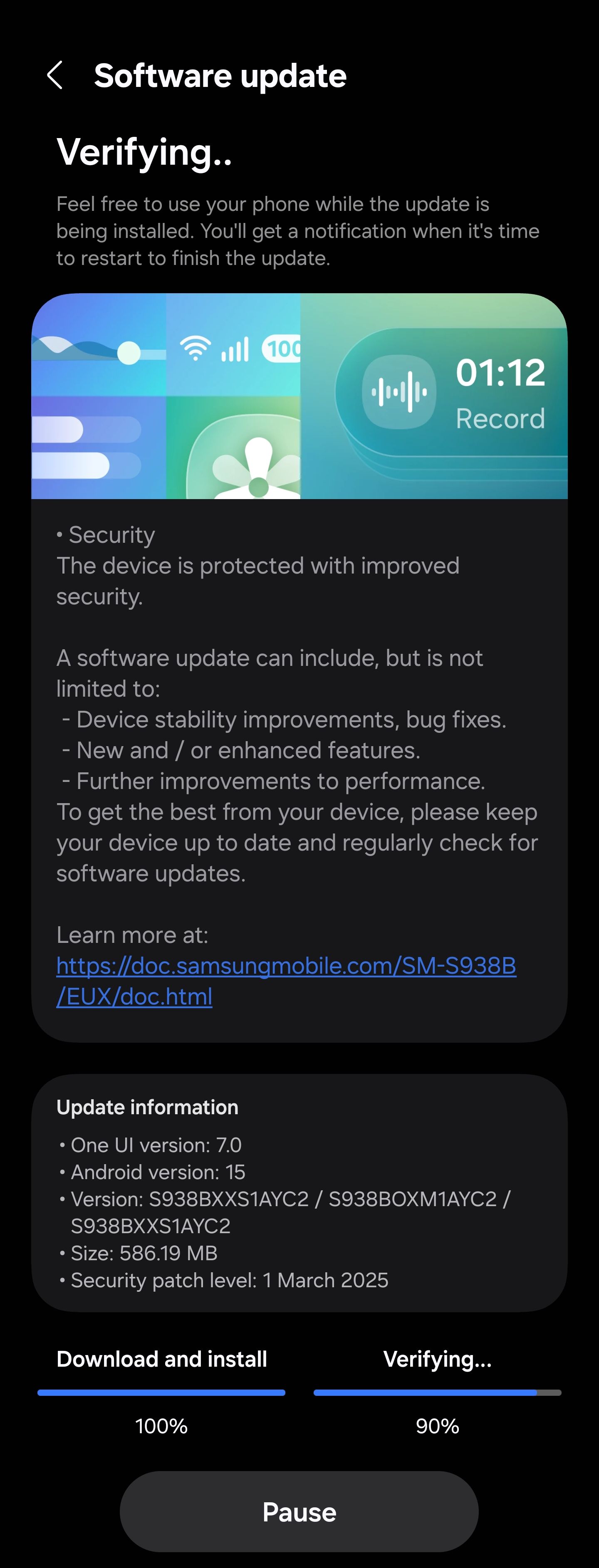 March - 1st Update for S25 Ultra - Samsung Community