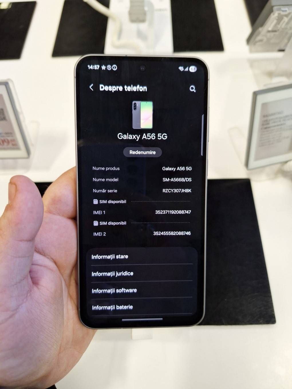 Noile Galaxy A56 și A36 - disponibile în ShowRoom Altex - Samsung Community