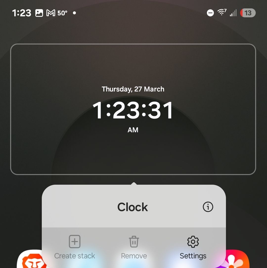 The digits on the home clock widget need to be bigger - Samsung Community