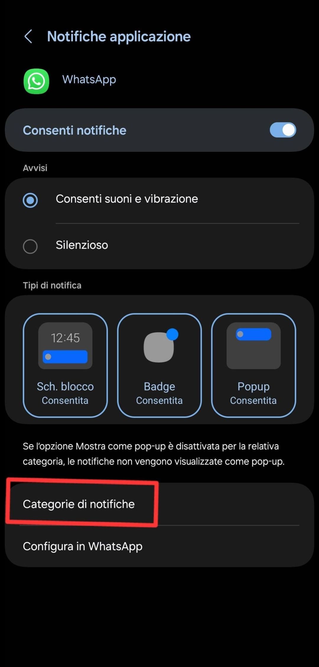 Notifiche personalizzate app - Samsung Community