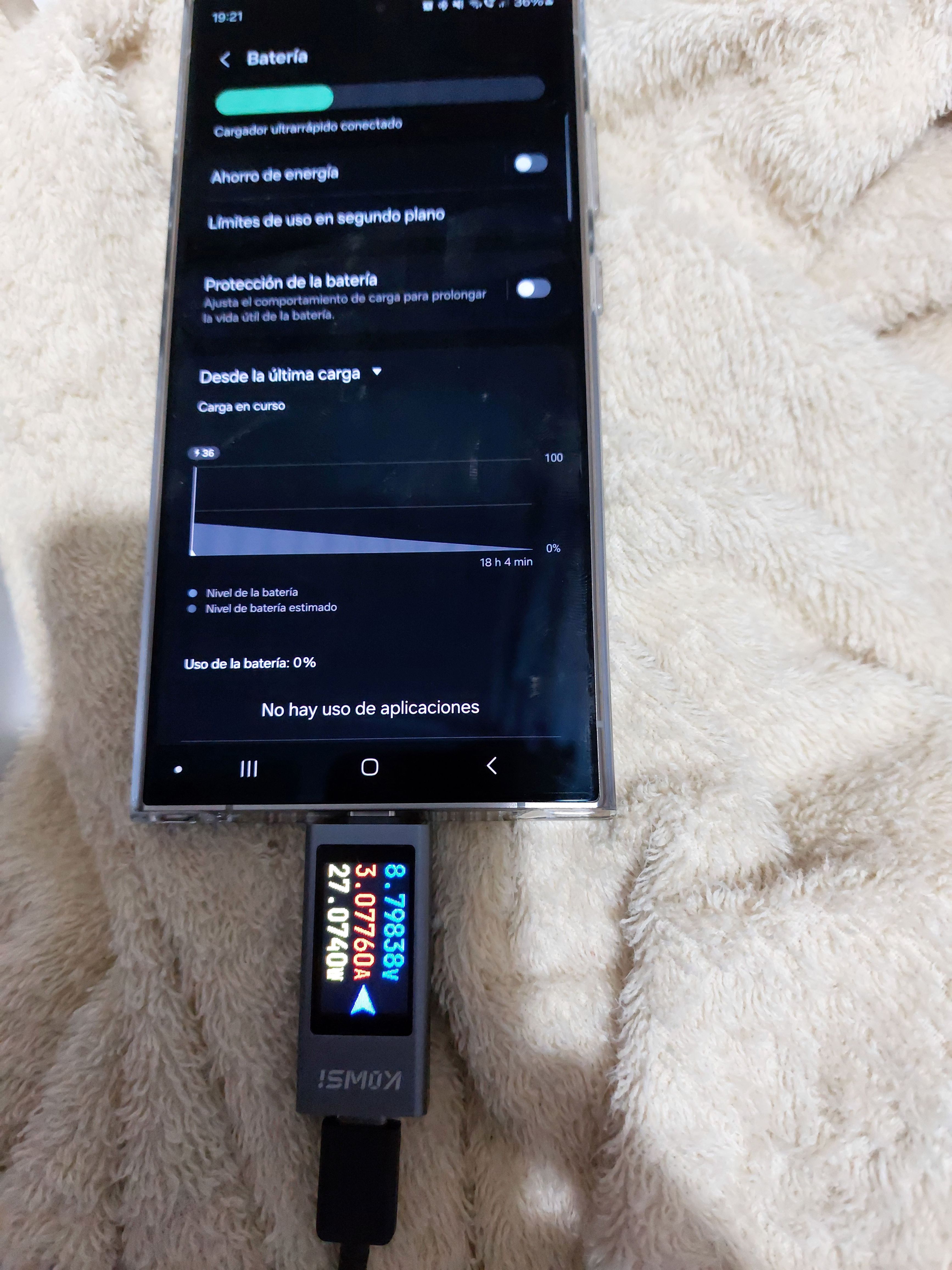 Solucionado: Problema carga ultrarapida s24 ultra - Samsung Community