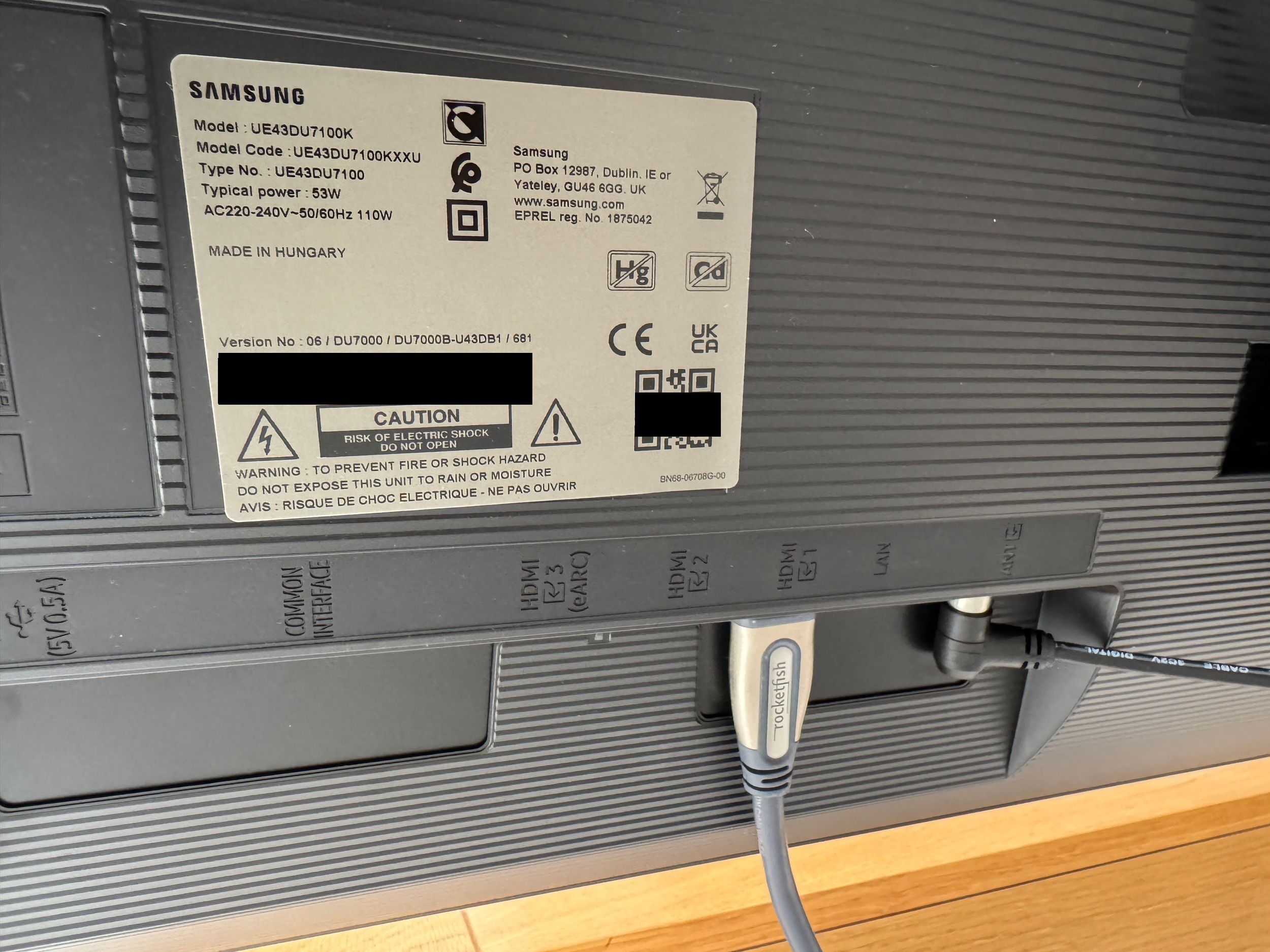 Solved Tv Inputs Interrupt Coax Input Samsung Community