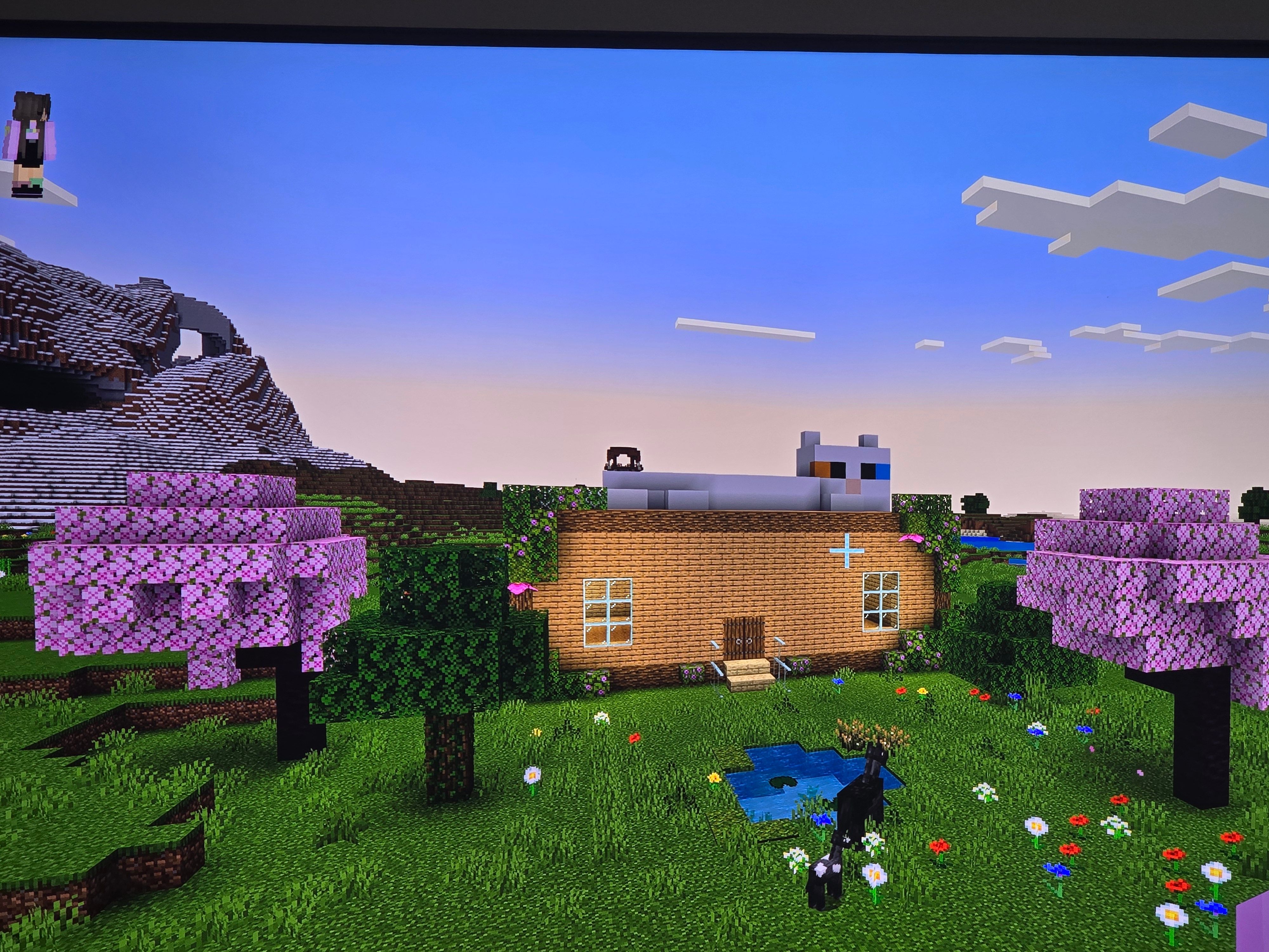 Minecraft house - Samsung Community
