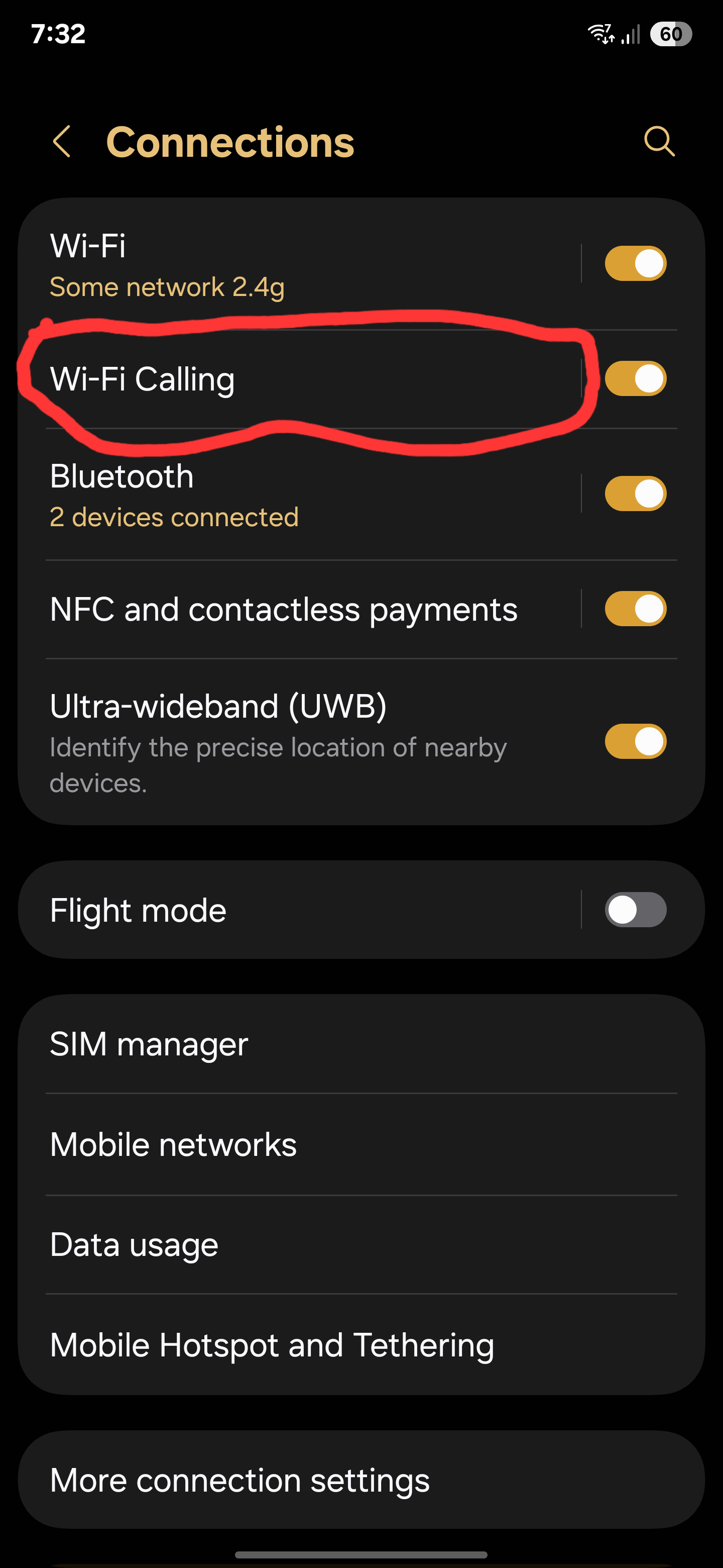 Wifi calling notifications - Samsung Community