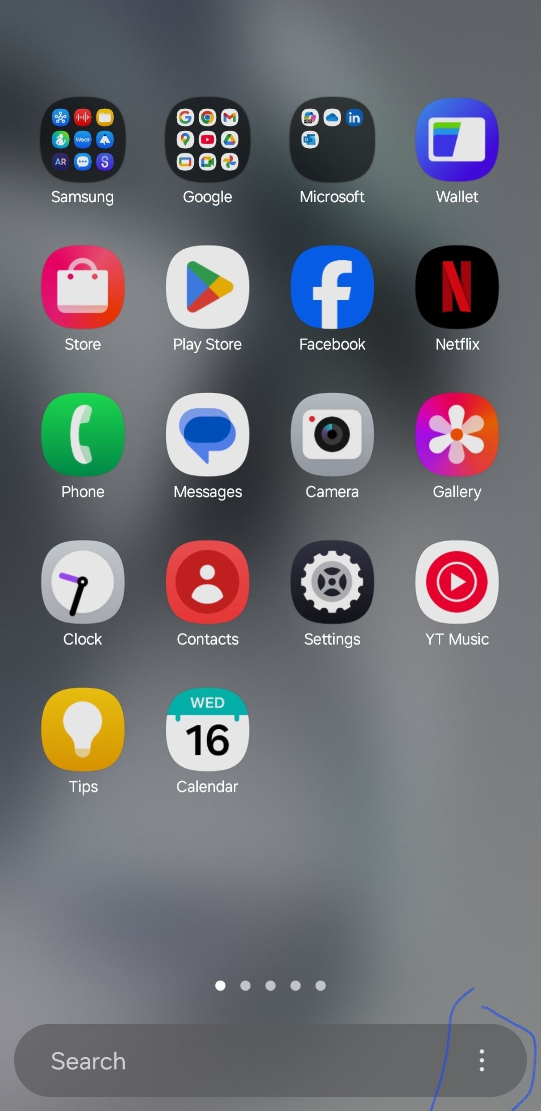 Solved: Apps layout - Samsung Community