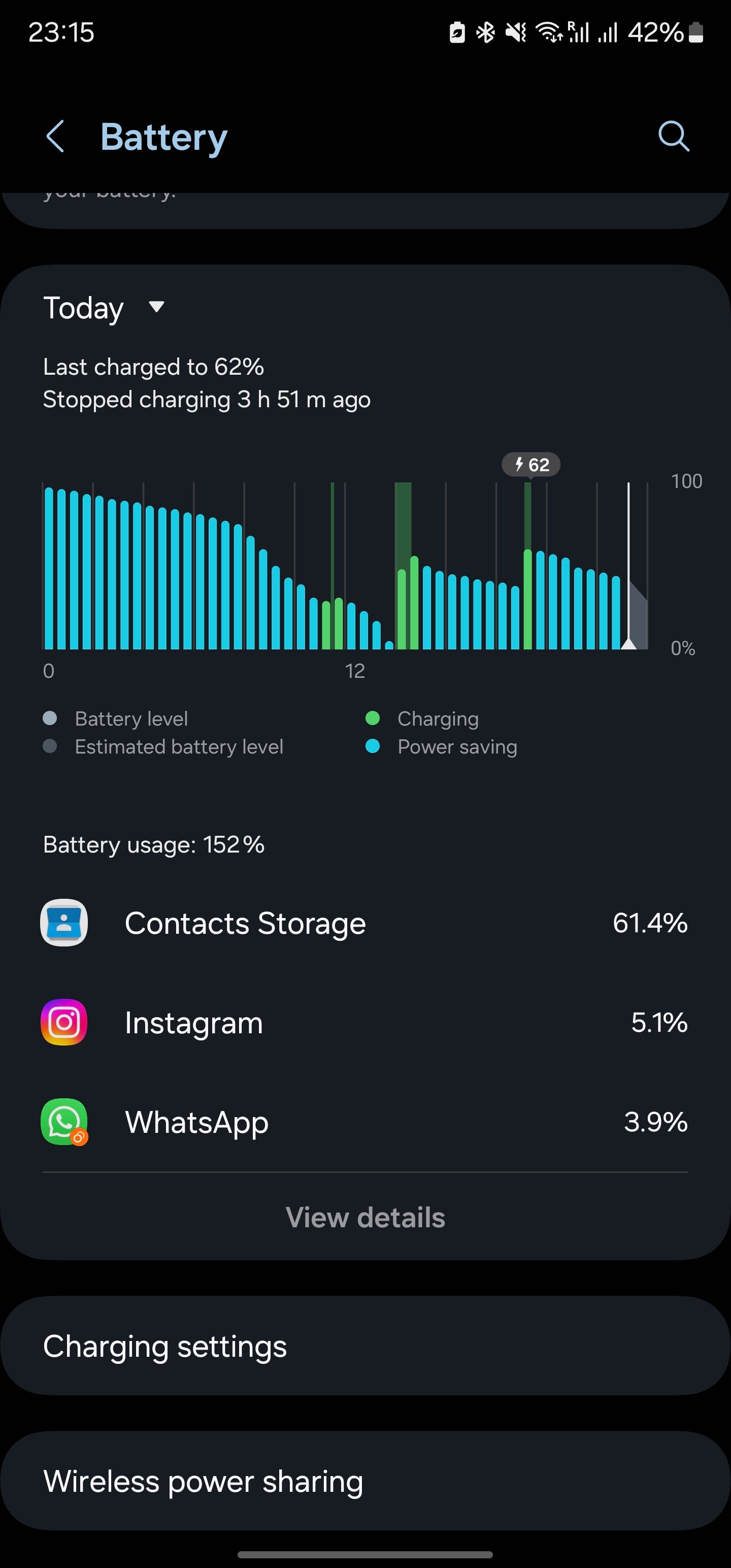 Galaxy S22 Battery Drain Contact Storage ONE UI 6.1 - Samsung Community