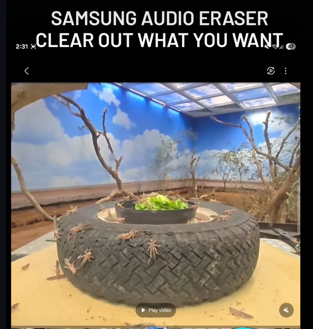 Samsung UI7 - Audio Eraser AGAIN - Samsung Community