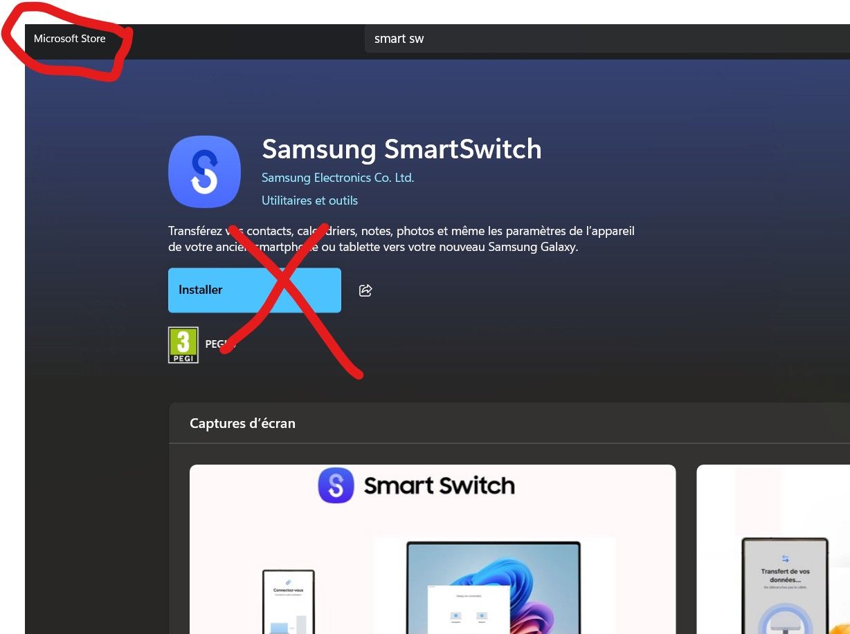 Application SmartSwitch par Windows Store - Samsung Community