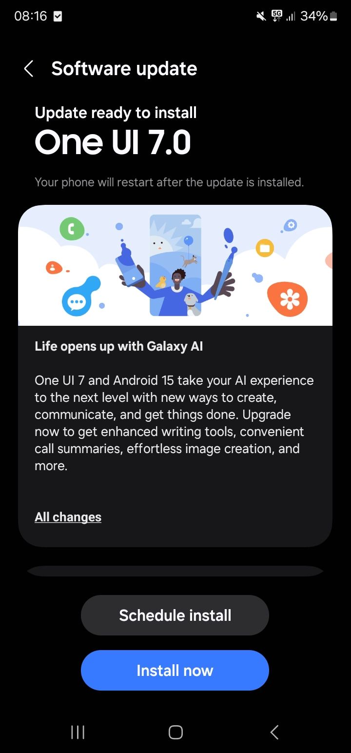 UI 7 software update - Samsung Community