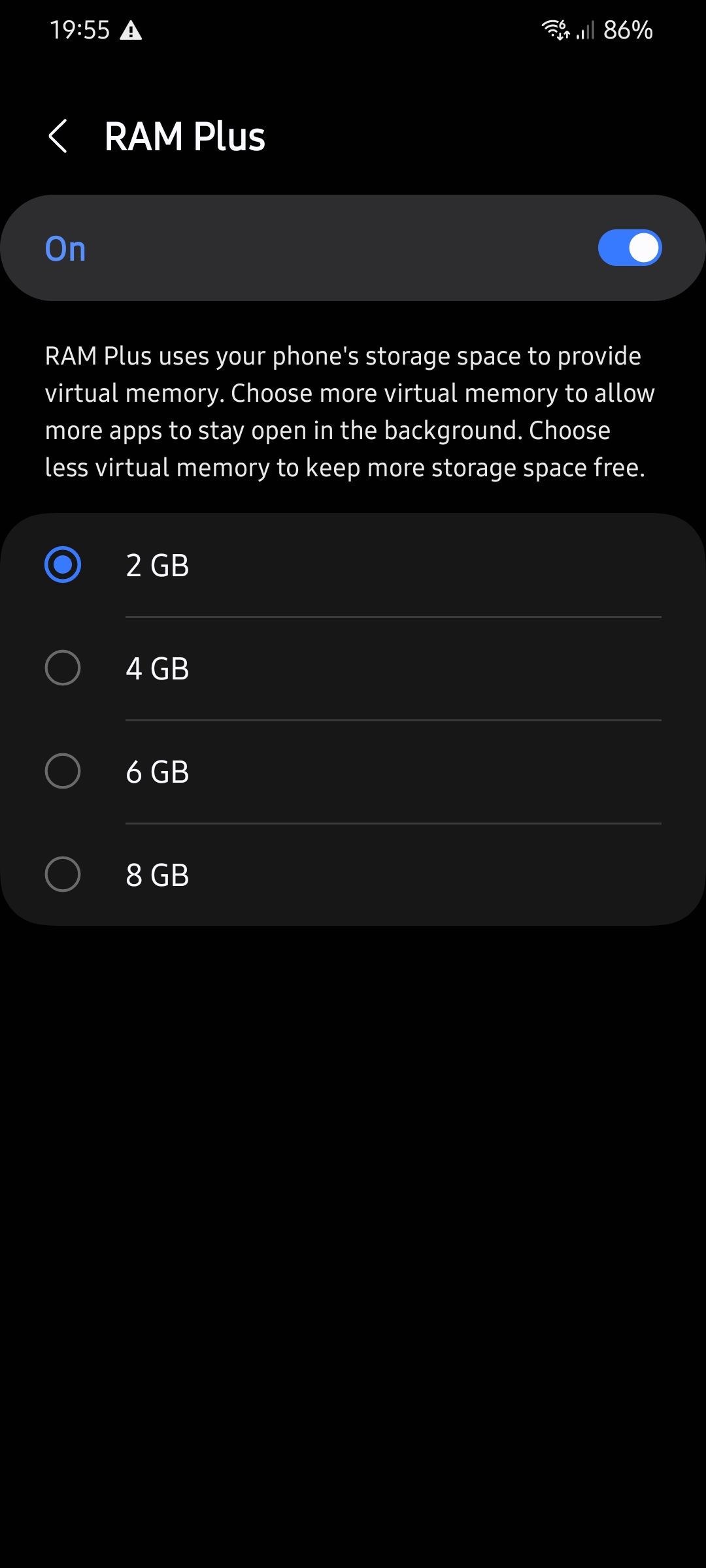 RAM Plus revisitada - Samsung Community