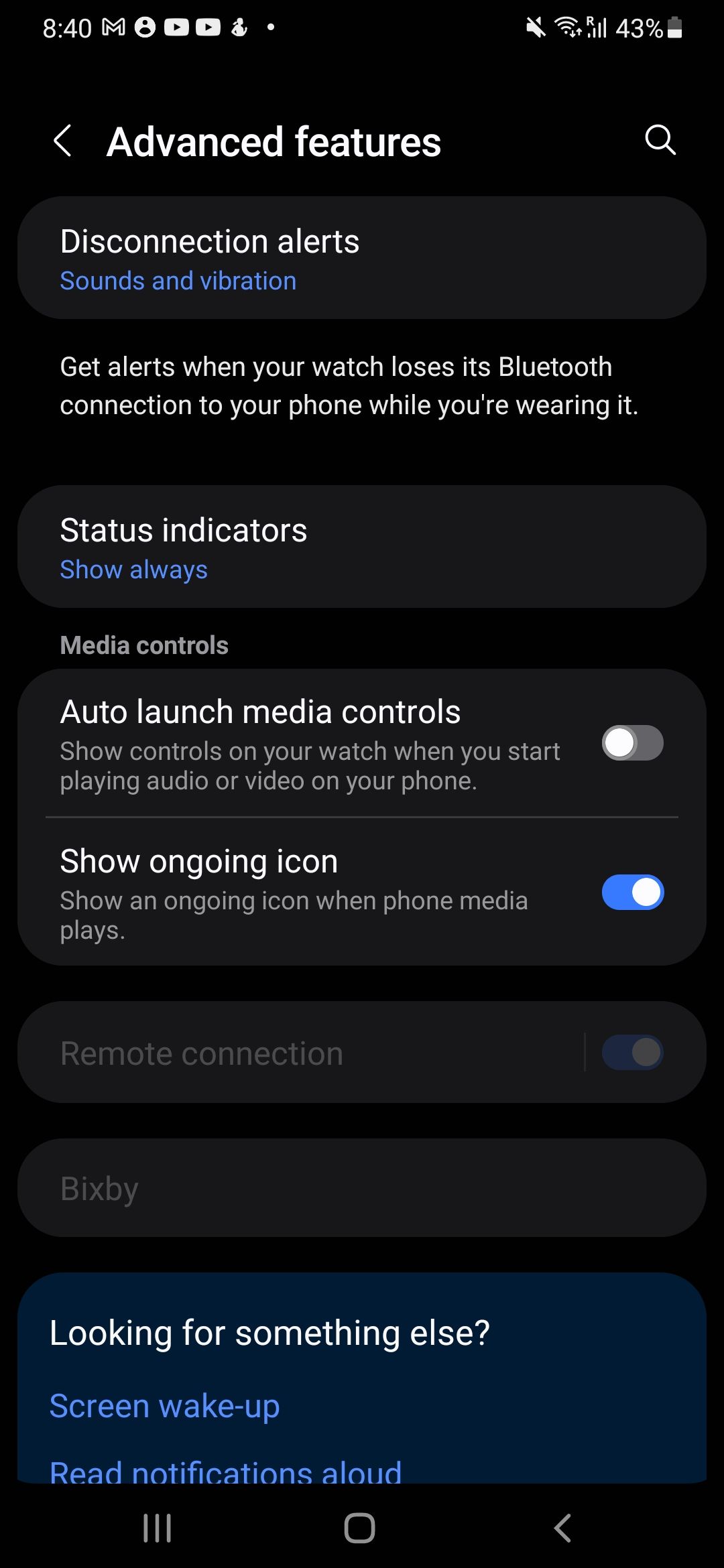 Unable to disable Remote Connection - Samsung Community