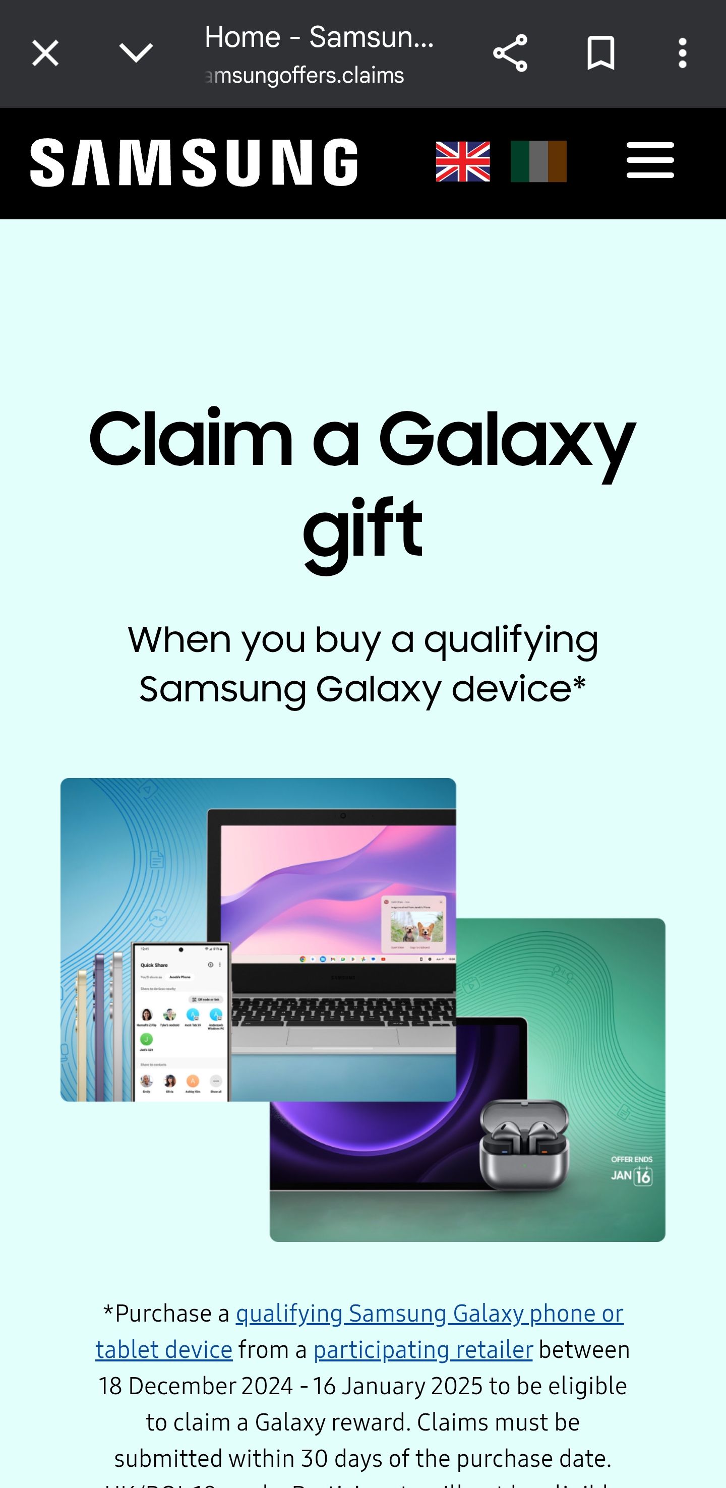 Solved: Redemption voucher - Samsung Community