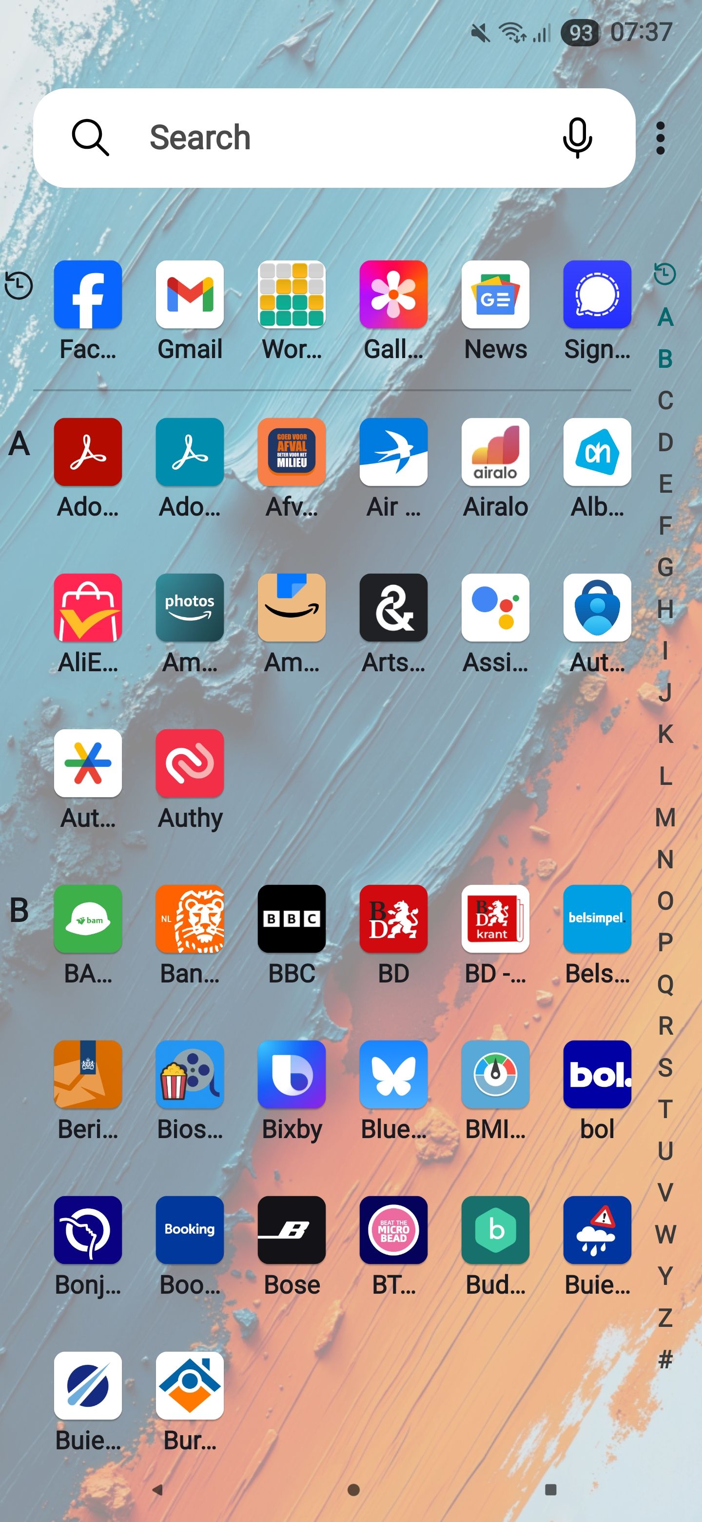 How to move the app screen search box/bar back to the top? - Page 19 ...