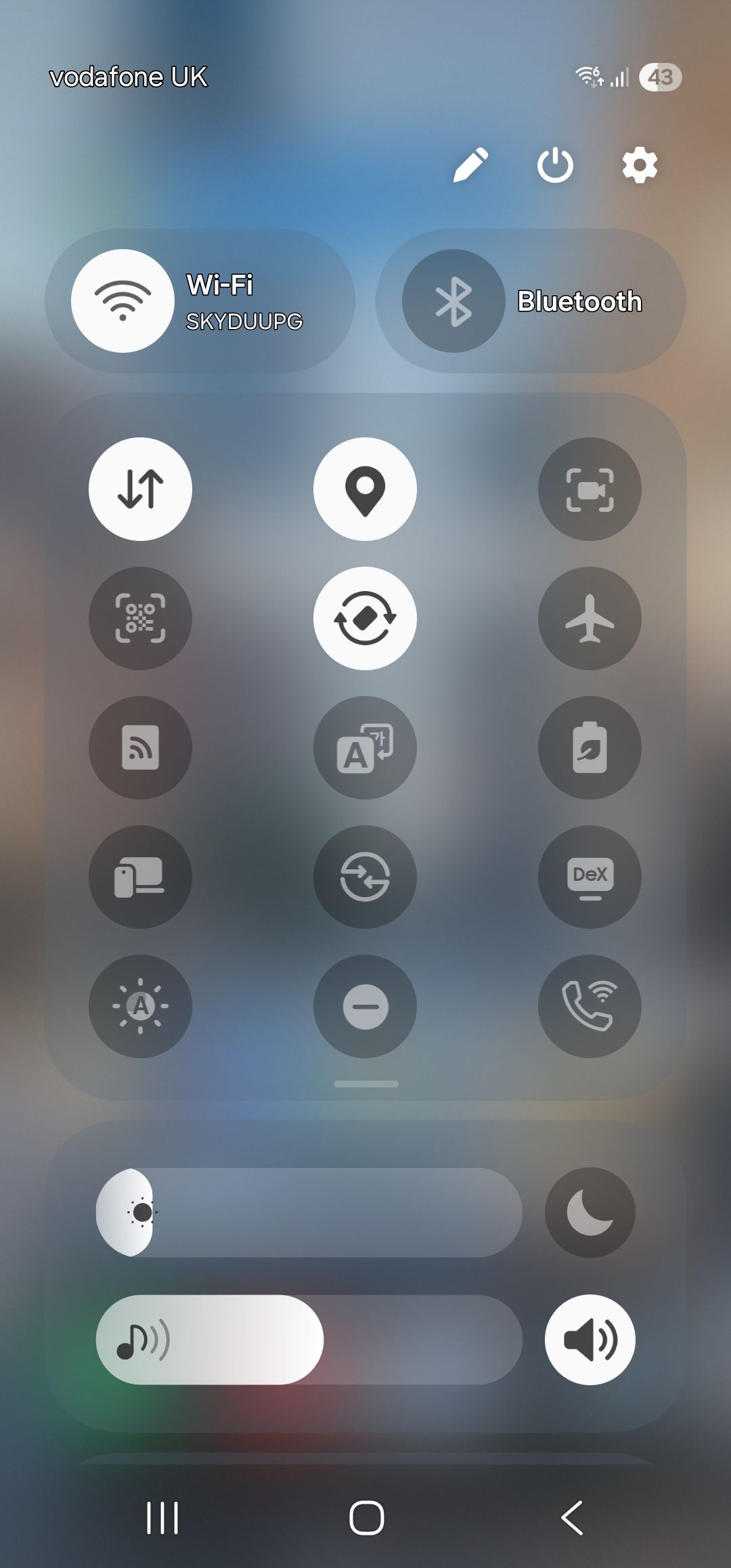 Solved: UI 7 Update, How do I get my pull down settings back. - Page 2 ...