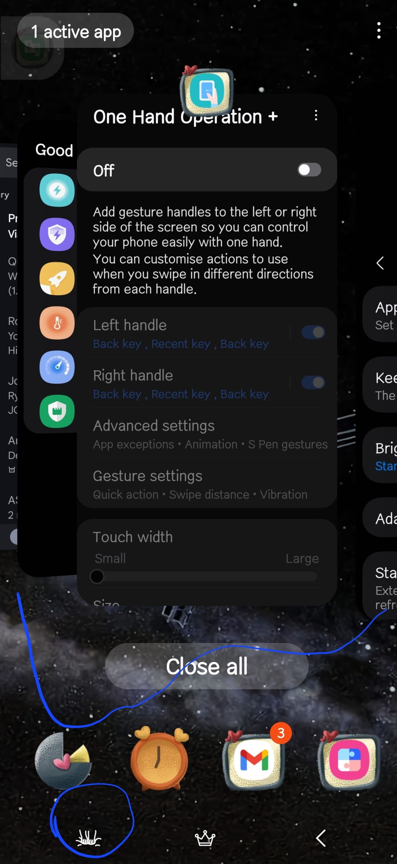 Swipe down - Samsung Community