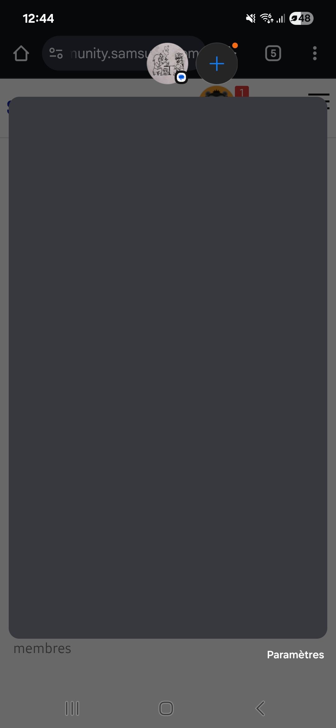 Notifications pop-up - Samsung Community