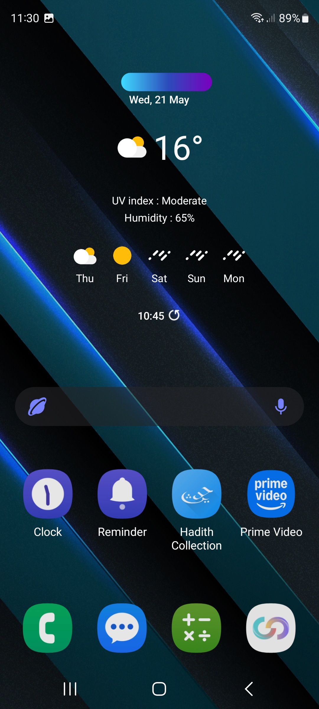 After One UI 7 update Galaxy A55 Home Screen - Samsung Community