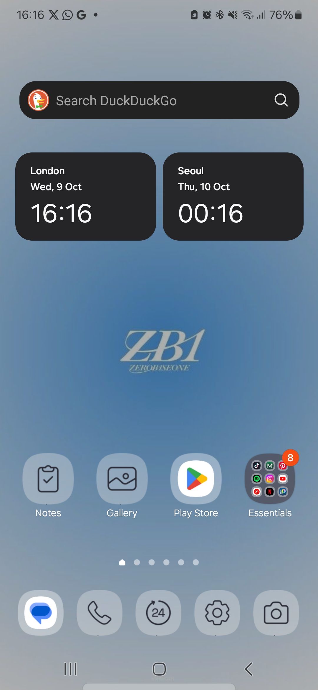 After one ui 7 my widgets are so small - Samsung Community