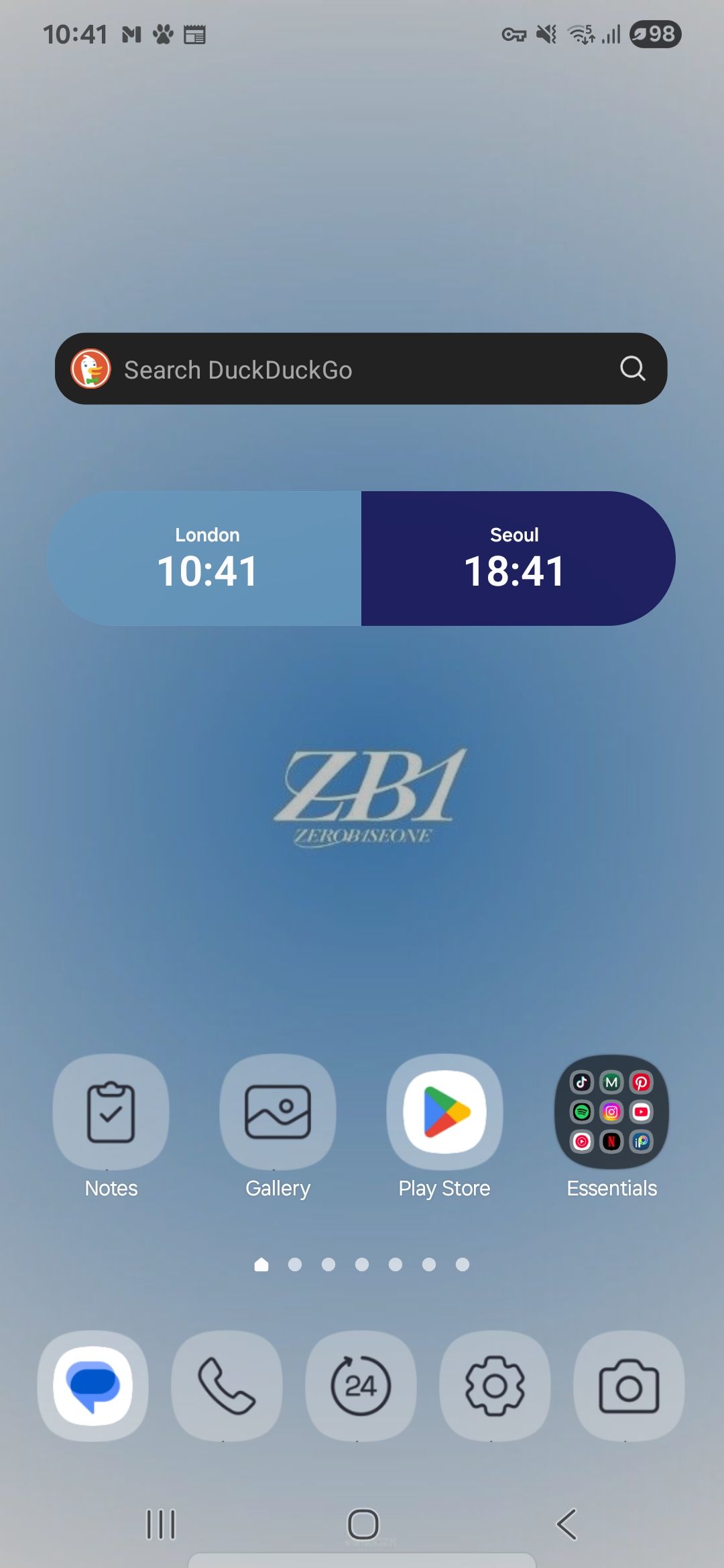 After one ui 7 my widgets are so small - Samsung Community