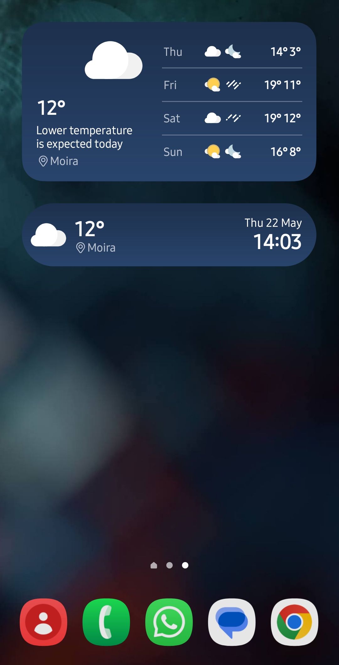 After one ui 7 my widgets are so small - Samsung Community