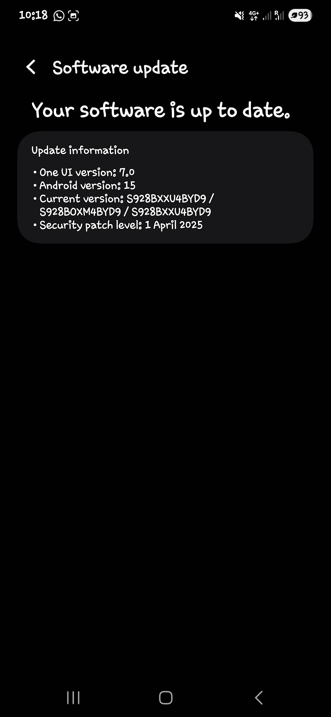 Solved: Is it only me? Not yet received may update s24ultra uk ...