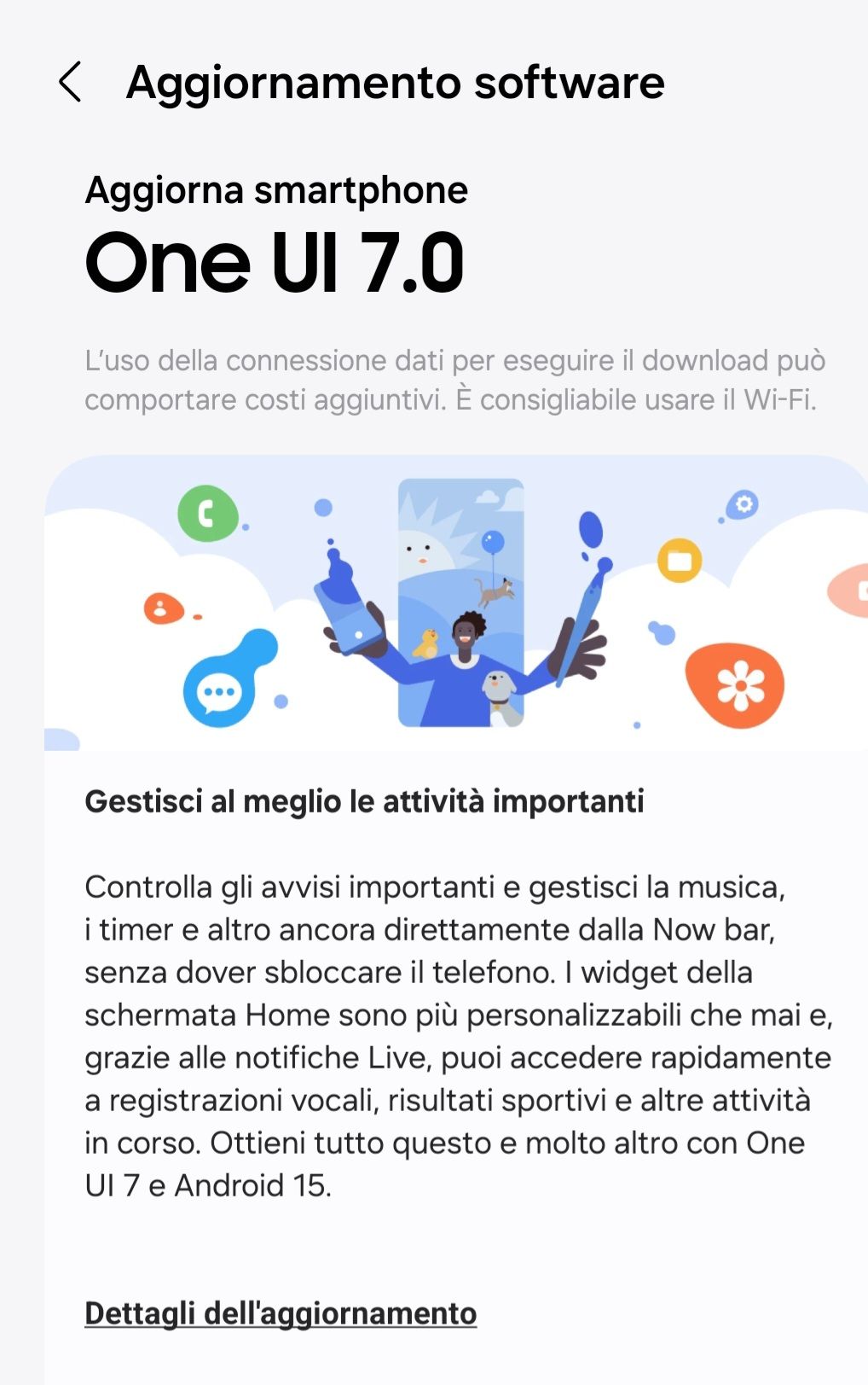 One Ui 7 su A25 con patch di maggio 2025 - Pagina 8 - Samsung Community